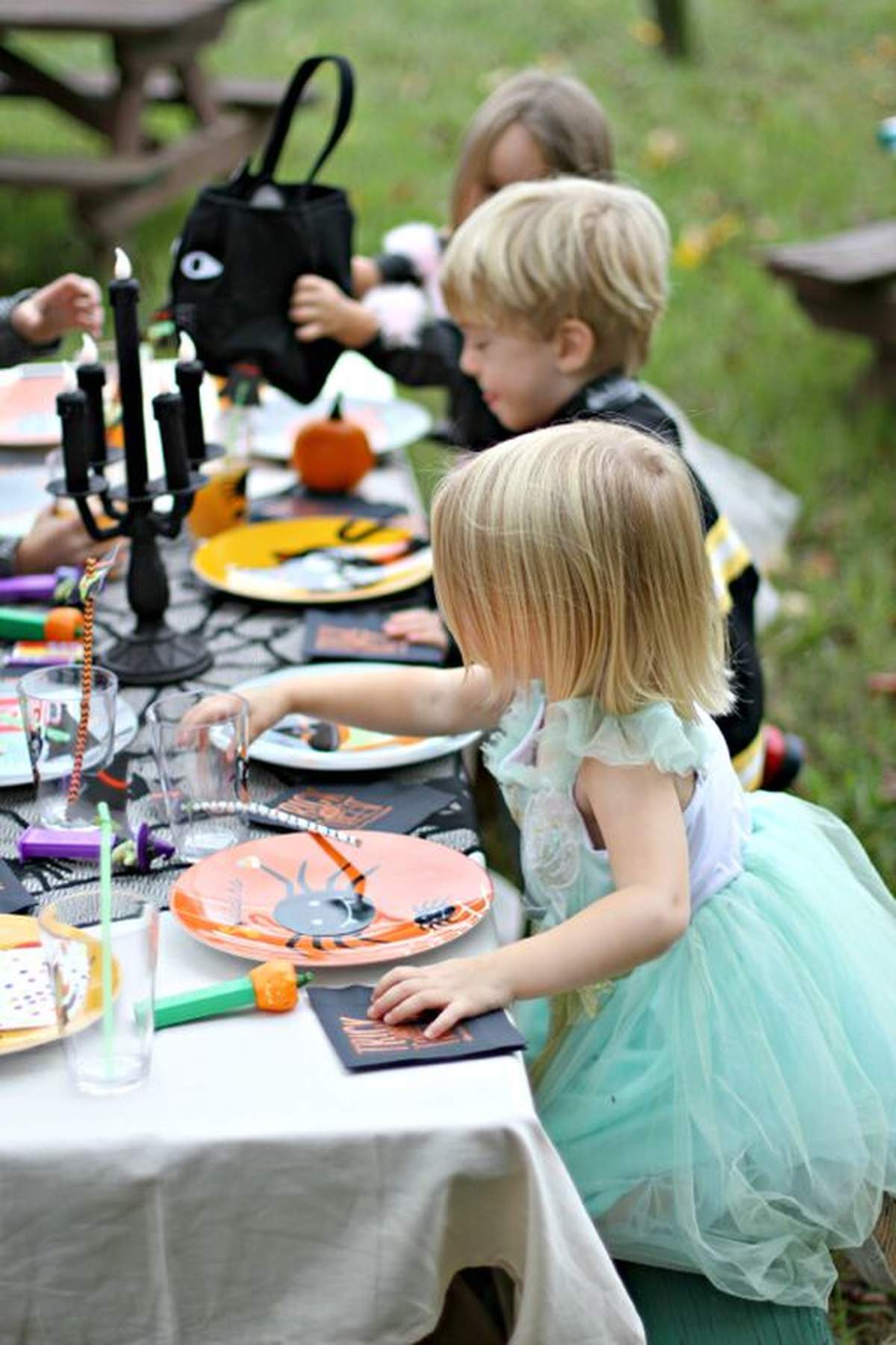 Halloween Costume Kids Party Halloween Party Ideas | Photo 1 of 40 ...