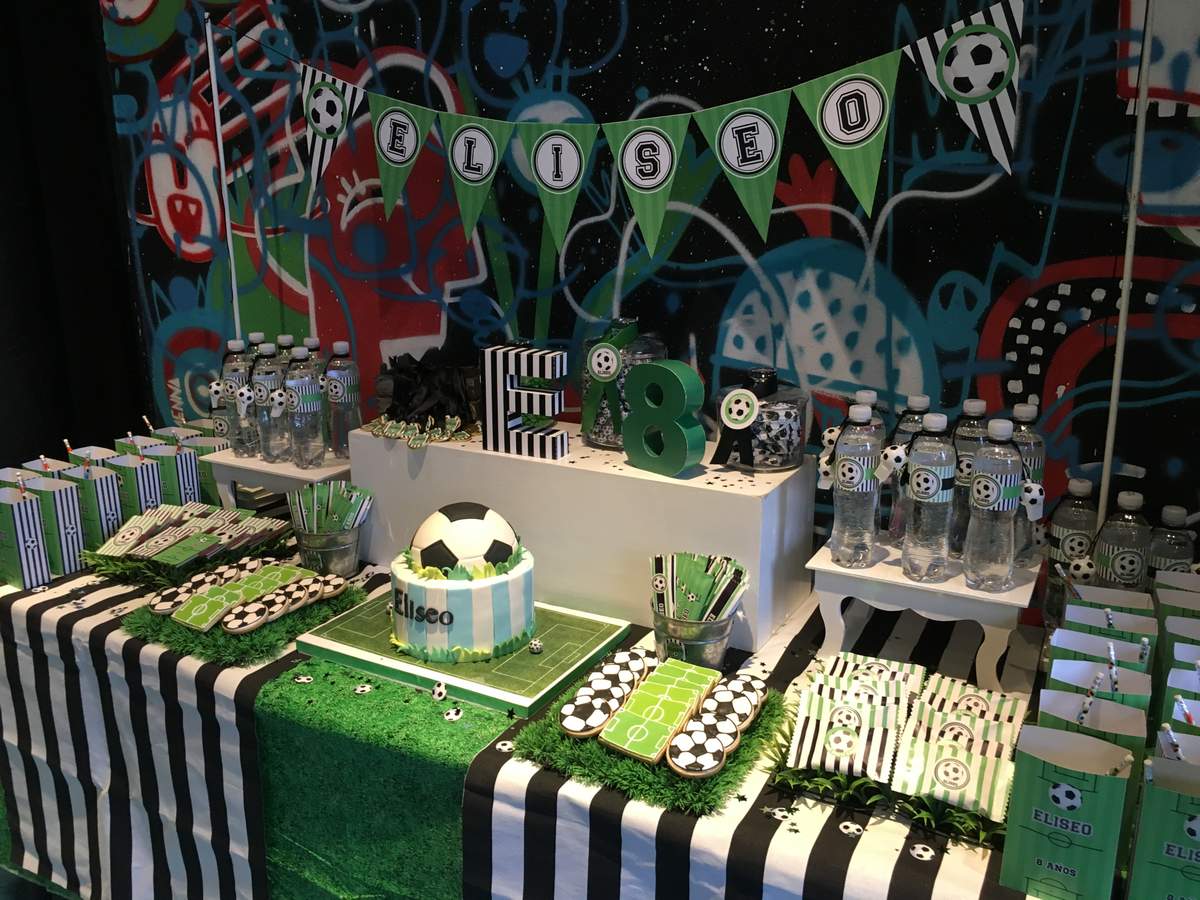 Fútbol Party Birthday Party Ideas | Photo 12 of 21 | Catch My Party