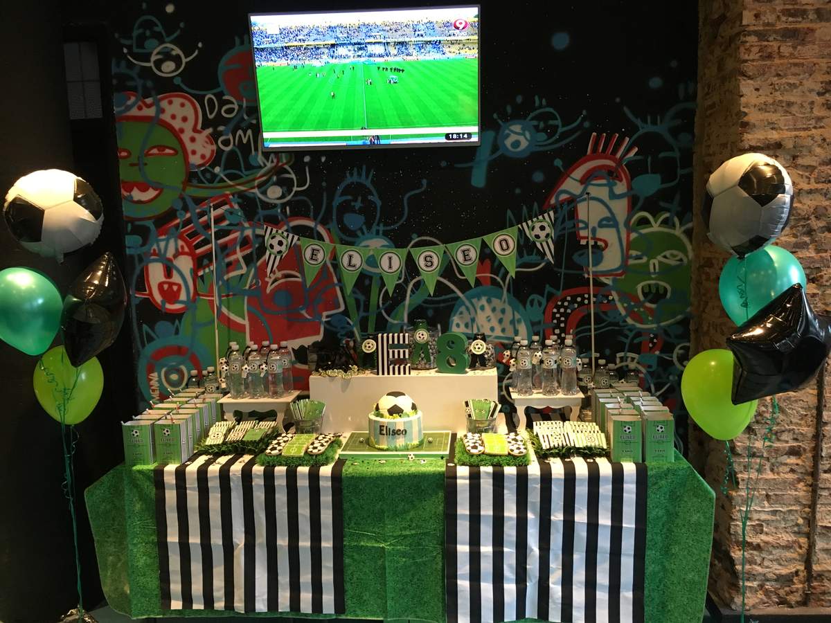 Fútbol Party Birthday Party Ideas | Photo 1 of 21 | Catch My Party