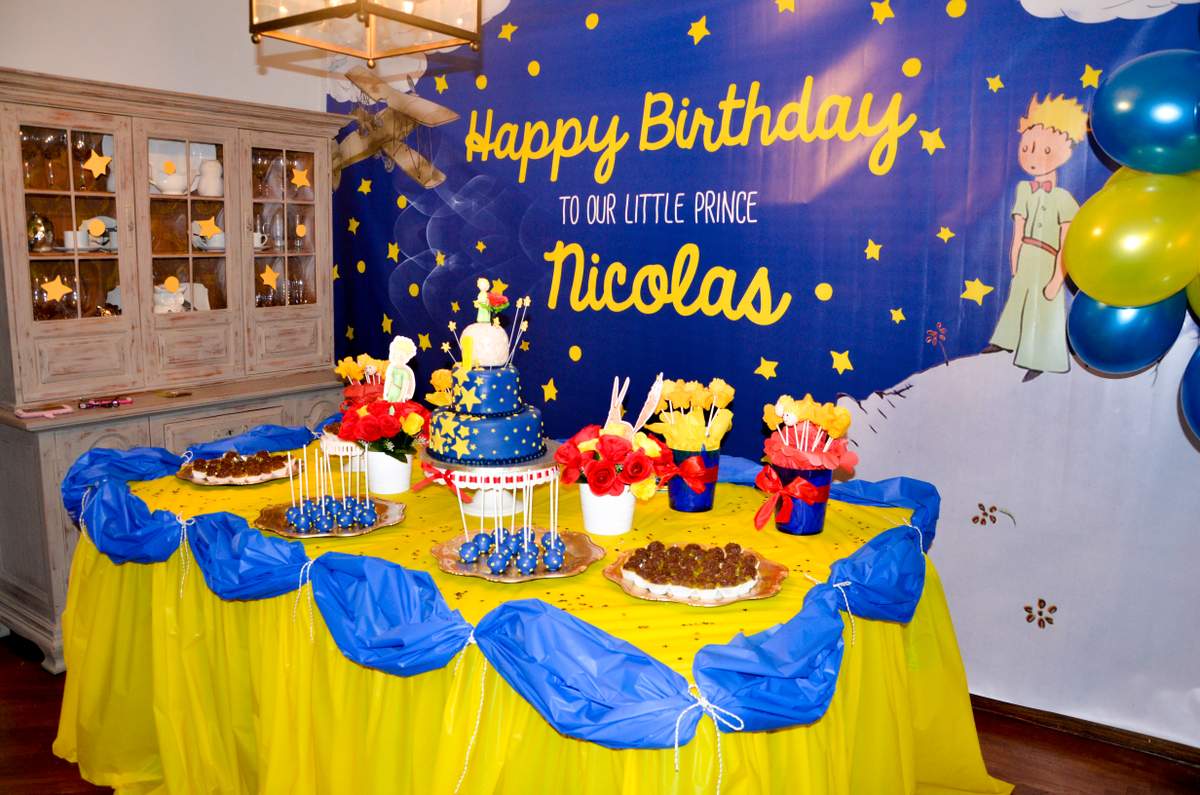 Le Petit Prince First Birthday Party Birthday Party Ideas | Photo 10 of ...