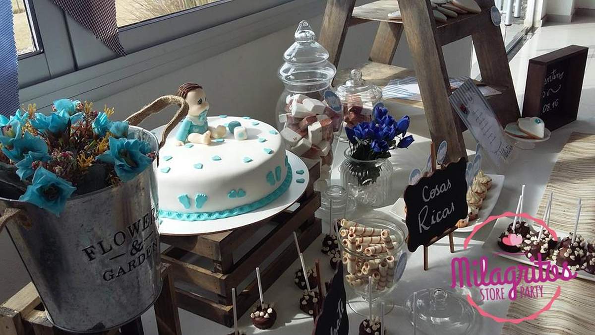 RUSTIC Baptism Party Ideas | Photo 4 of 13 | Catch My Party