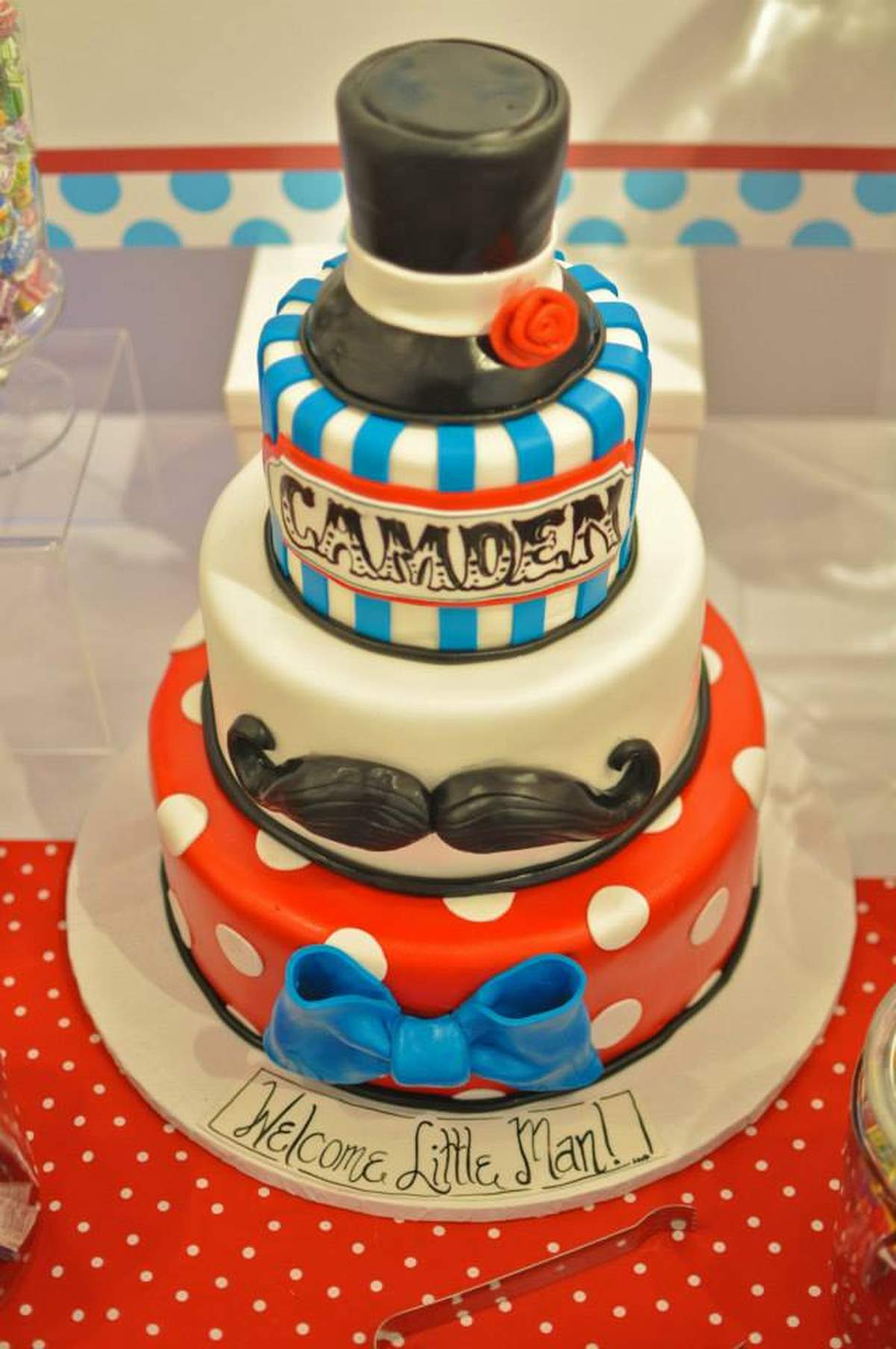 Mustaches / Little Man Baby Shower Party Ideas | Photo 2 of 28 | Catch ...