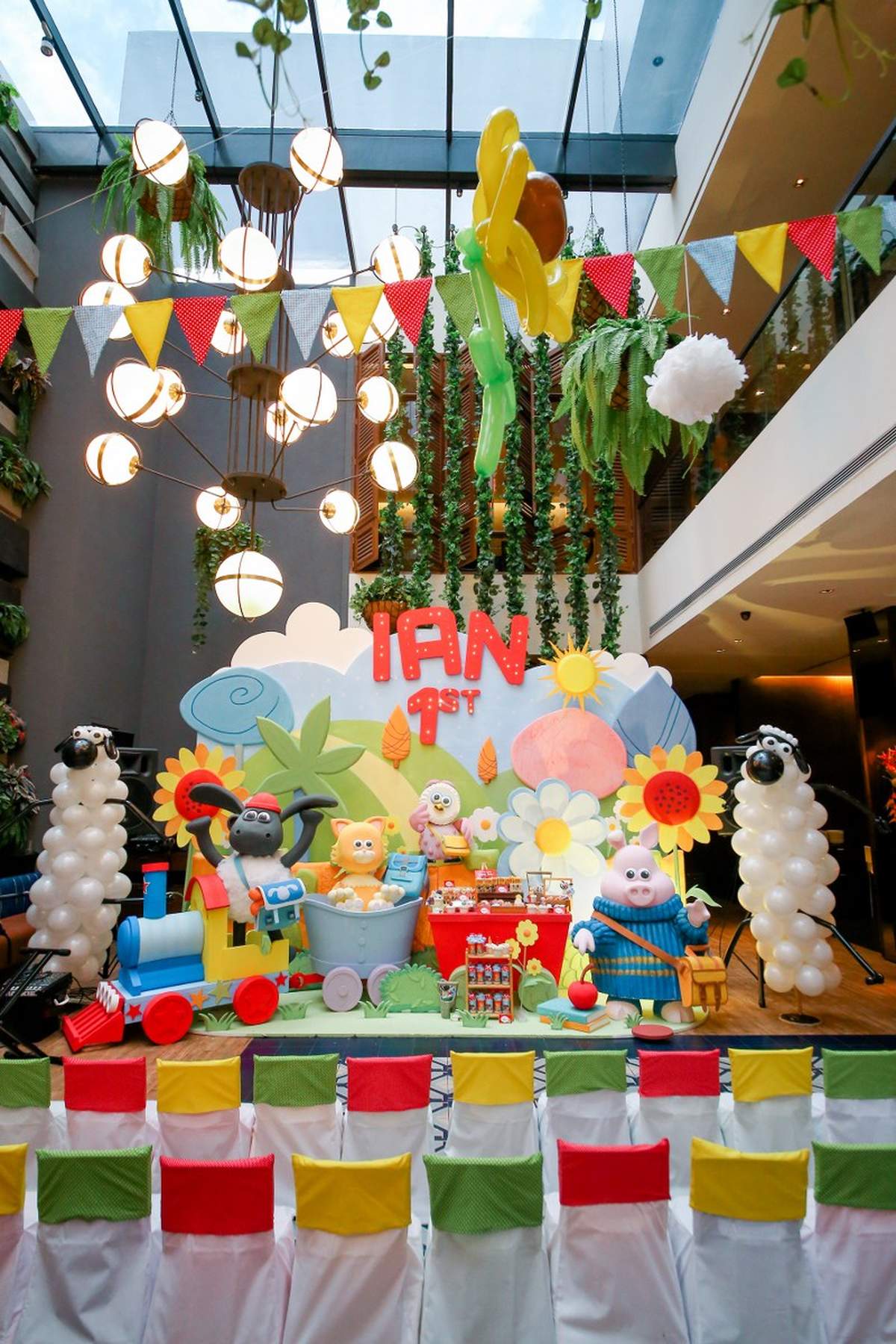 Sheep / Lambs Birthday Party Ideas | Photo 4 of 17 | Catch My Party