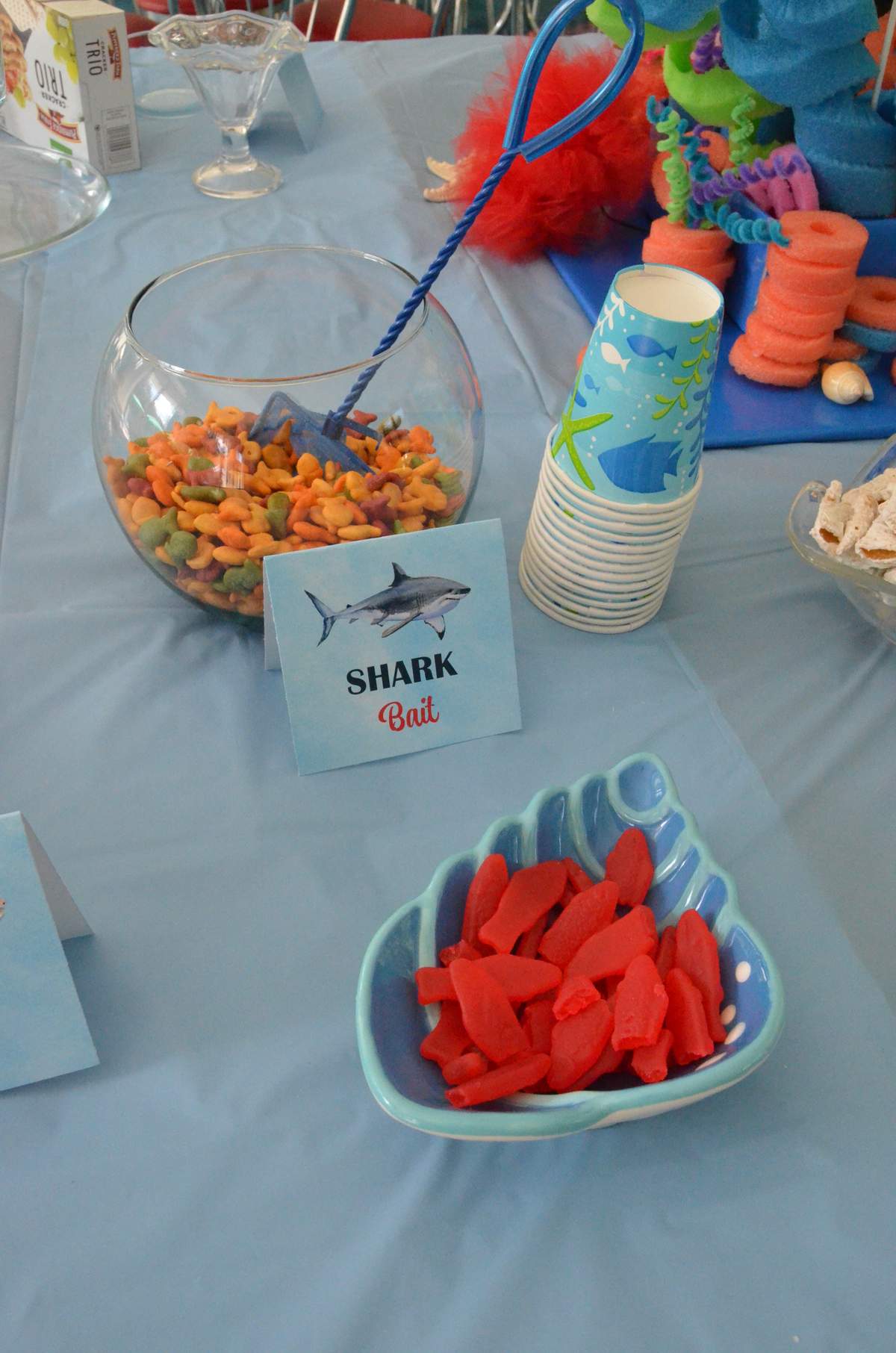 Sharks Birthday Party Ideas | Photo 24 of 35 | Catch My Party