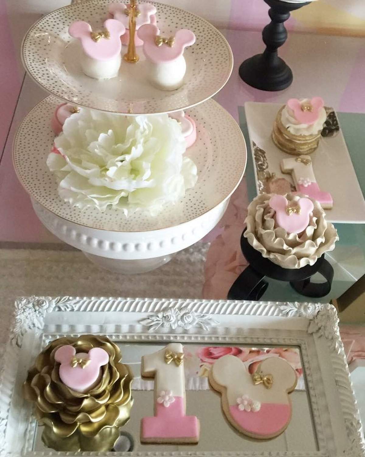 Minnie Mouse/Tea Birthday Party Ideas | Photo 14 of 16 | Catch My Party