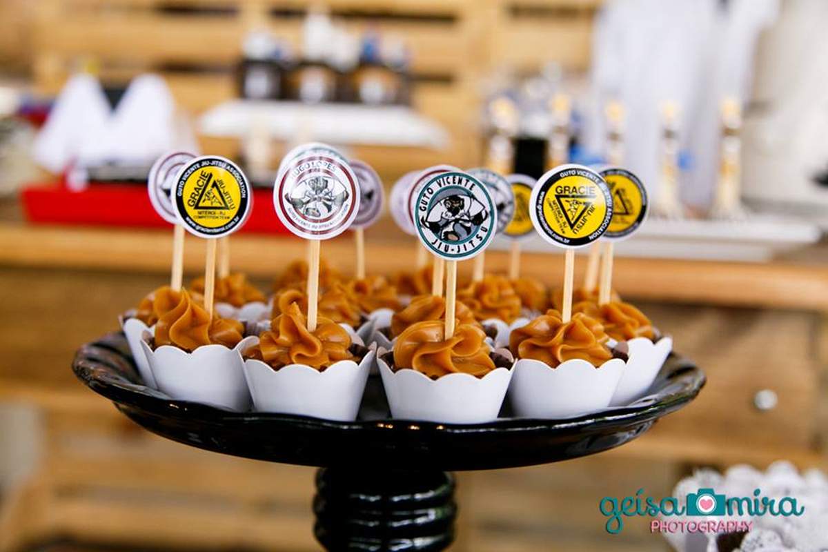 Jiu-Jitsu Party - IAN #13 Birthday Party Ideas | Photo 19 of 40 | Catch ...