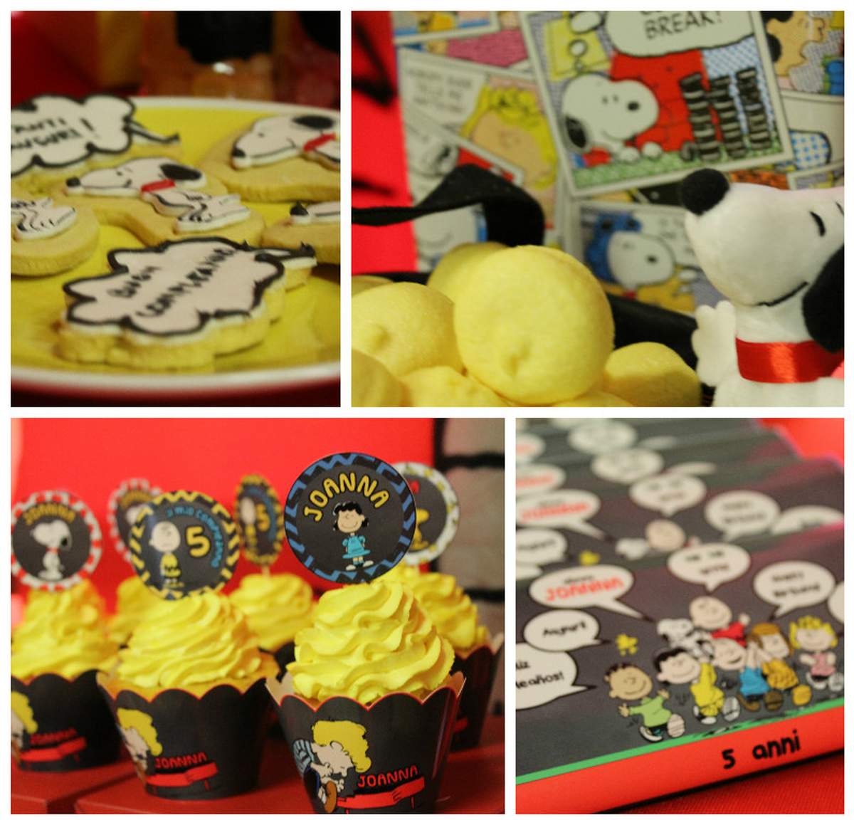 Peanuts Birthday Party Ideas | Photo 3 of 25 | Catch My Party