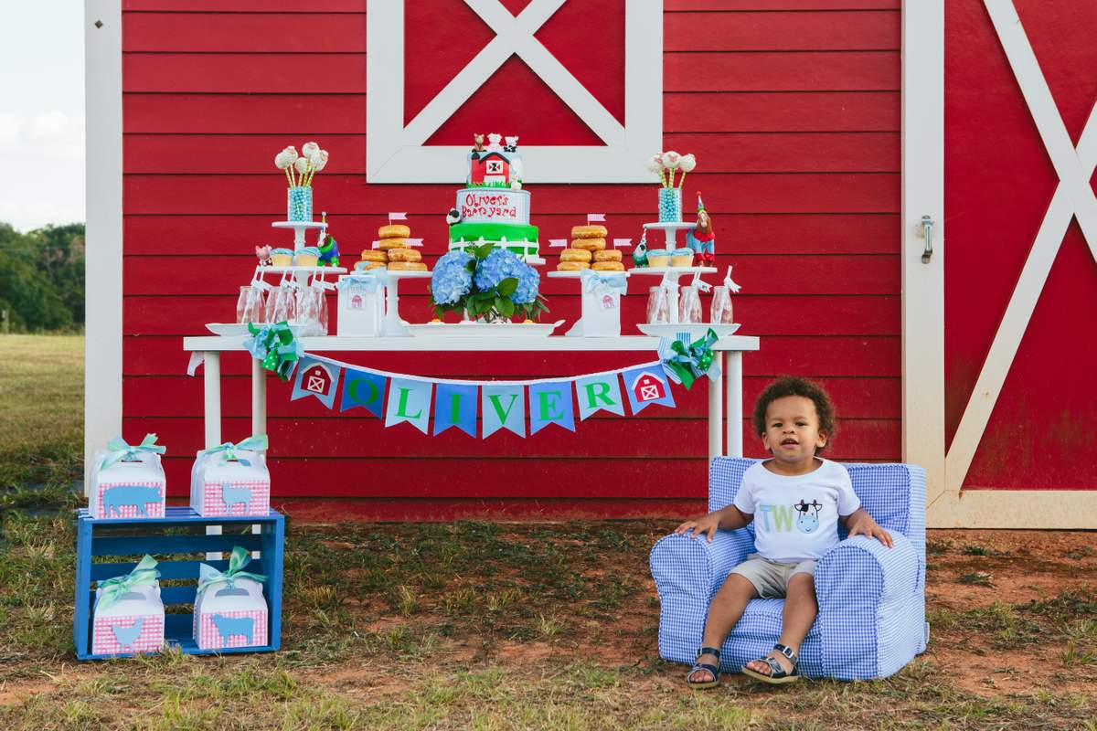 Barnyard Birthday Party Ideas | Photo 1 of 55 | Catch My Party