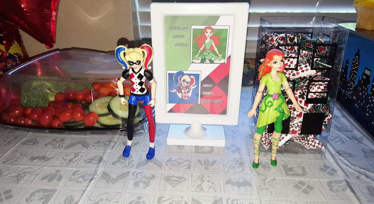 DC Superhero Girls Party Birthday Party Ideas | Photo 5 of 26 | Catch ...