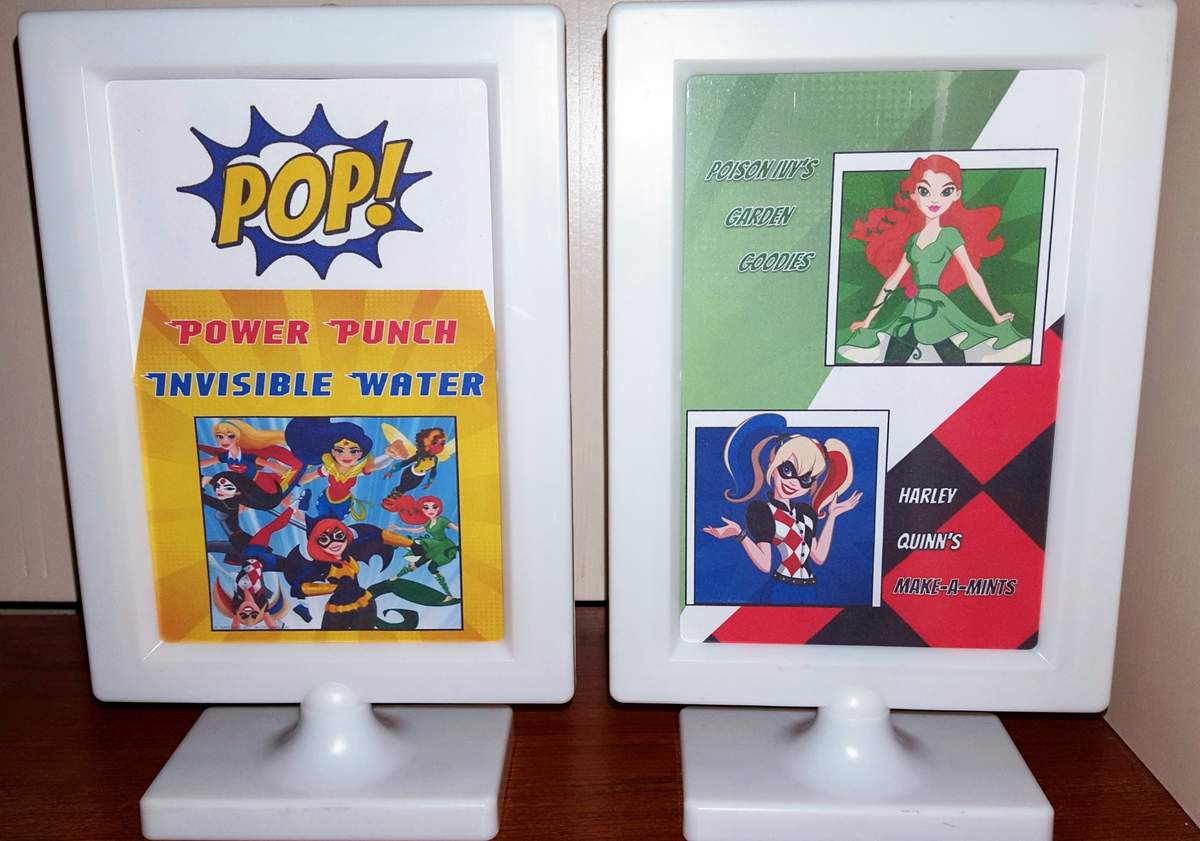 DC Superhero Girls Party Birthday Party Ideas | Photo 5 of 26 | Catch ...