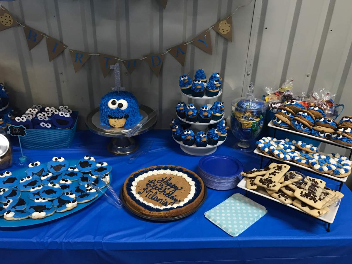 Cookie Monster Birthday Party Ideas | Photo 2 of 5 | Catch My Party