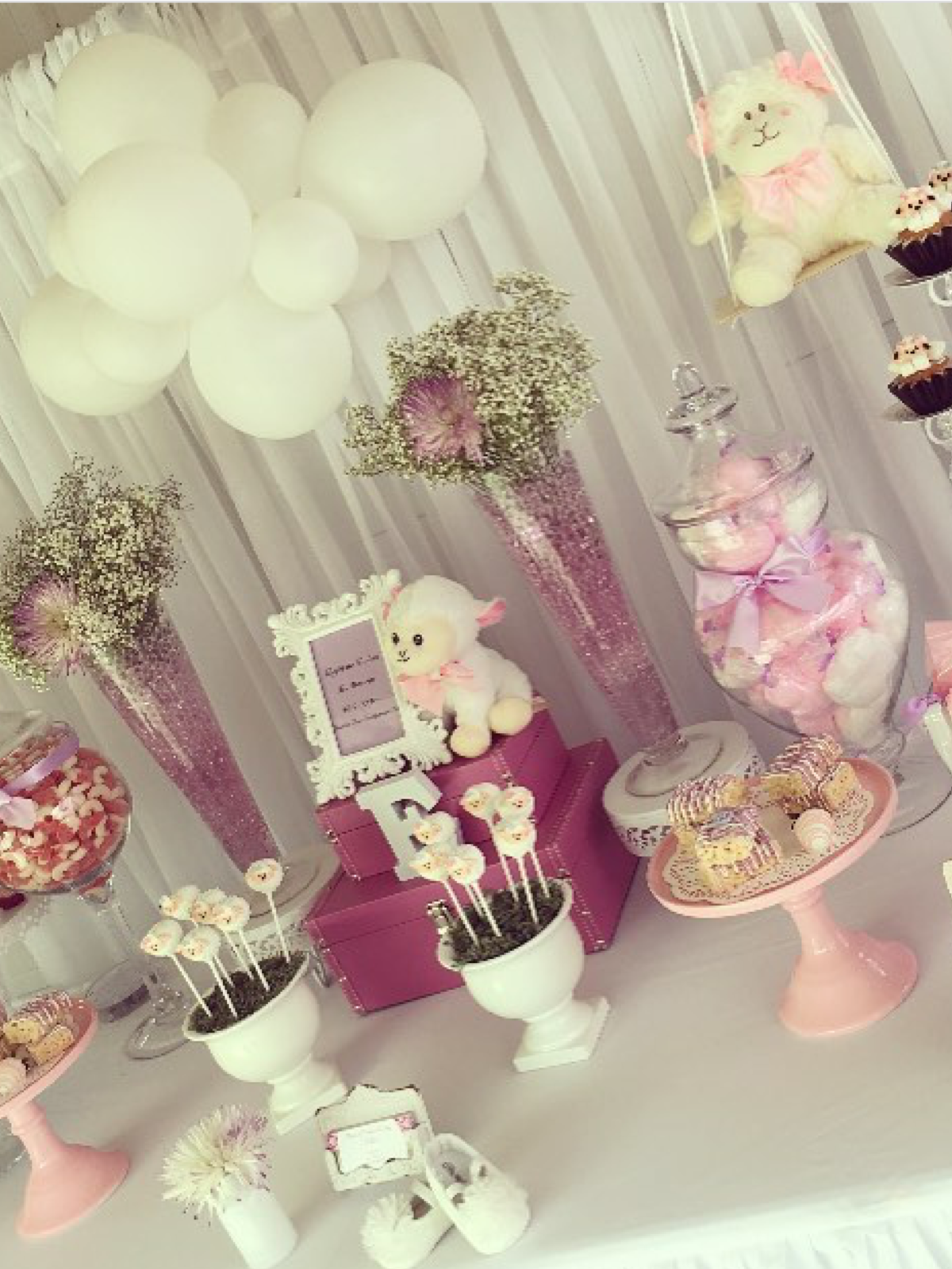 Sheep / Lamb Baby Shower Baby Shower Party Ideas | Photo 2 of 6 | Catch ...