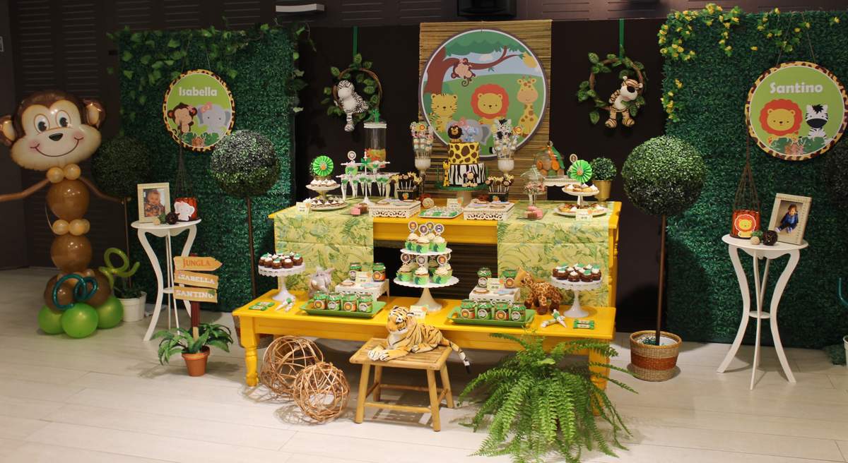 Jungle Birthday Party Ideas | Photo 2 of 18 | Catch My Party