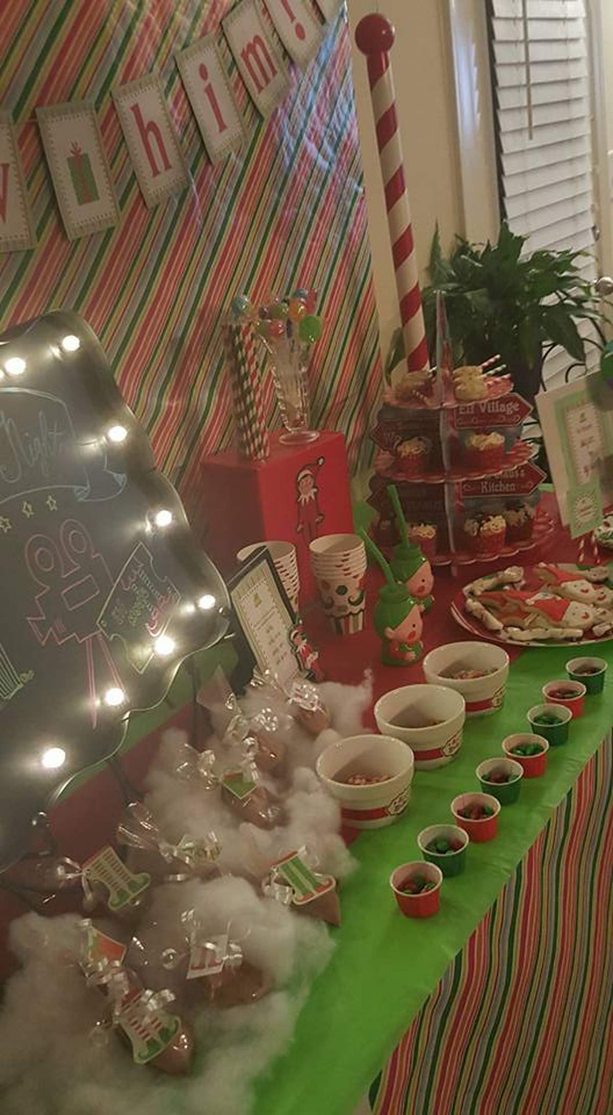 Elf Christmas/Holiday Party Ideas | Photo 13 of 33 | Catch My Party