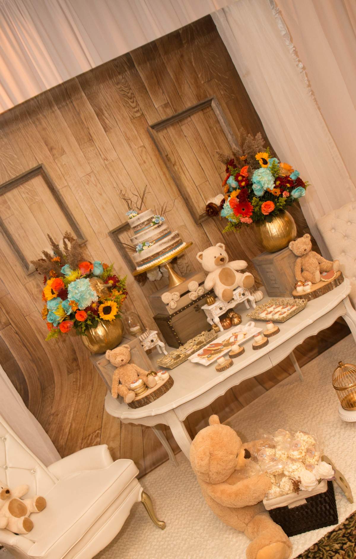 Vintage / Autumn / Baby Shower "Autumn Baby Shower" | Catch My Party