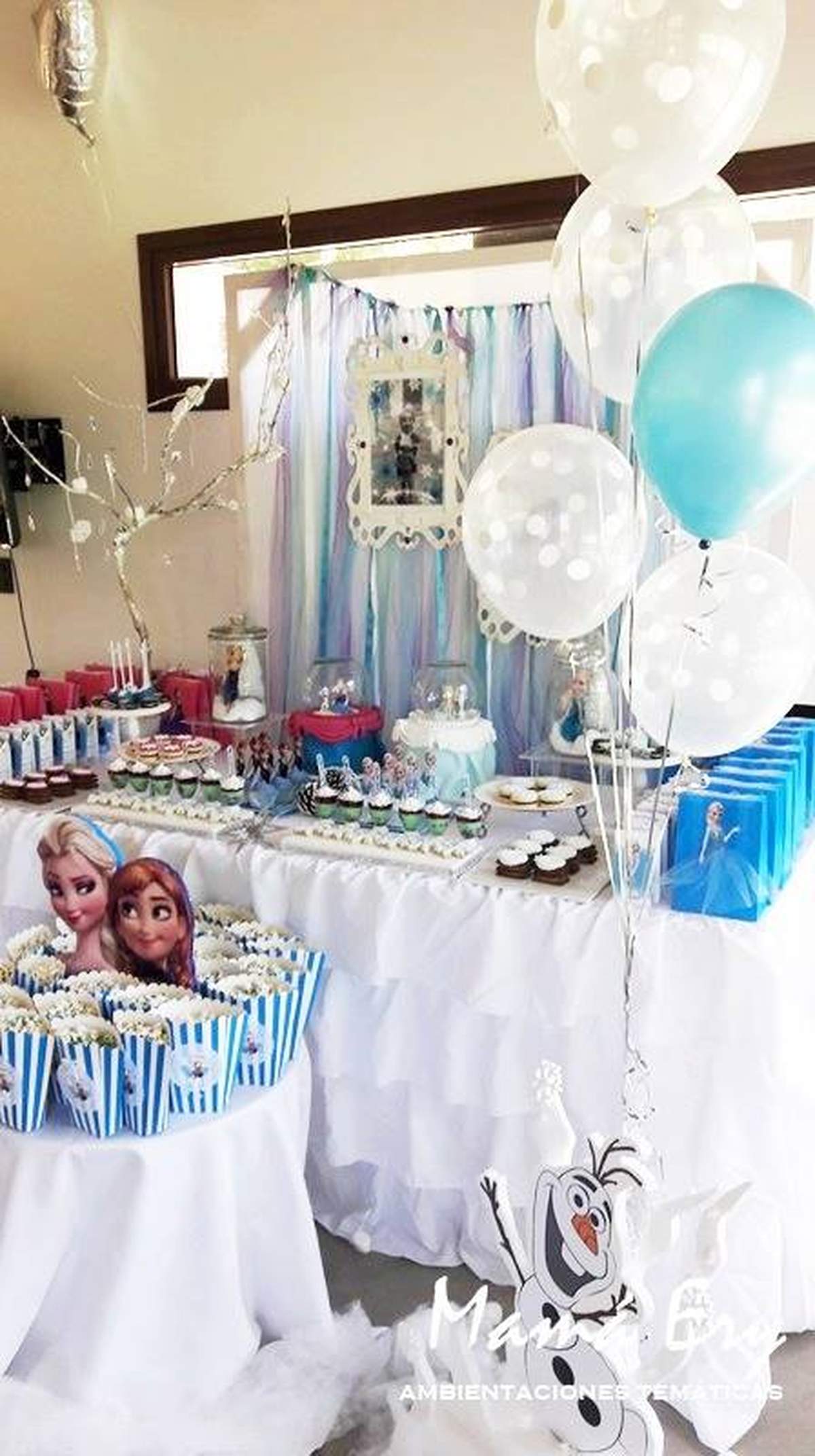 ELSA & ANNA FROZEN PARTY Birthday Party Ideas | Photo 5 of 73 | Catch ...