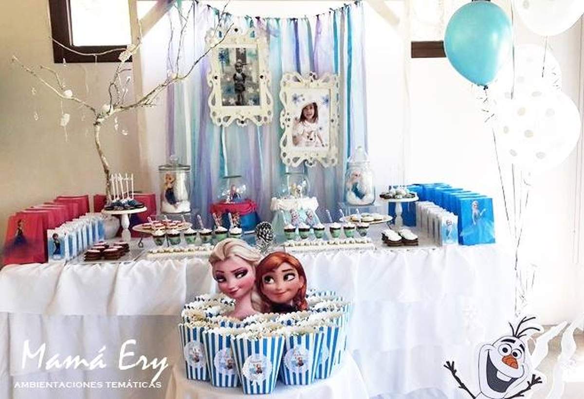ELSA & ANNA FROZEN PARTY Birthday Party Ideas | Photo 5 of 73 | Catch ...