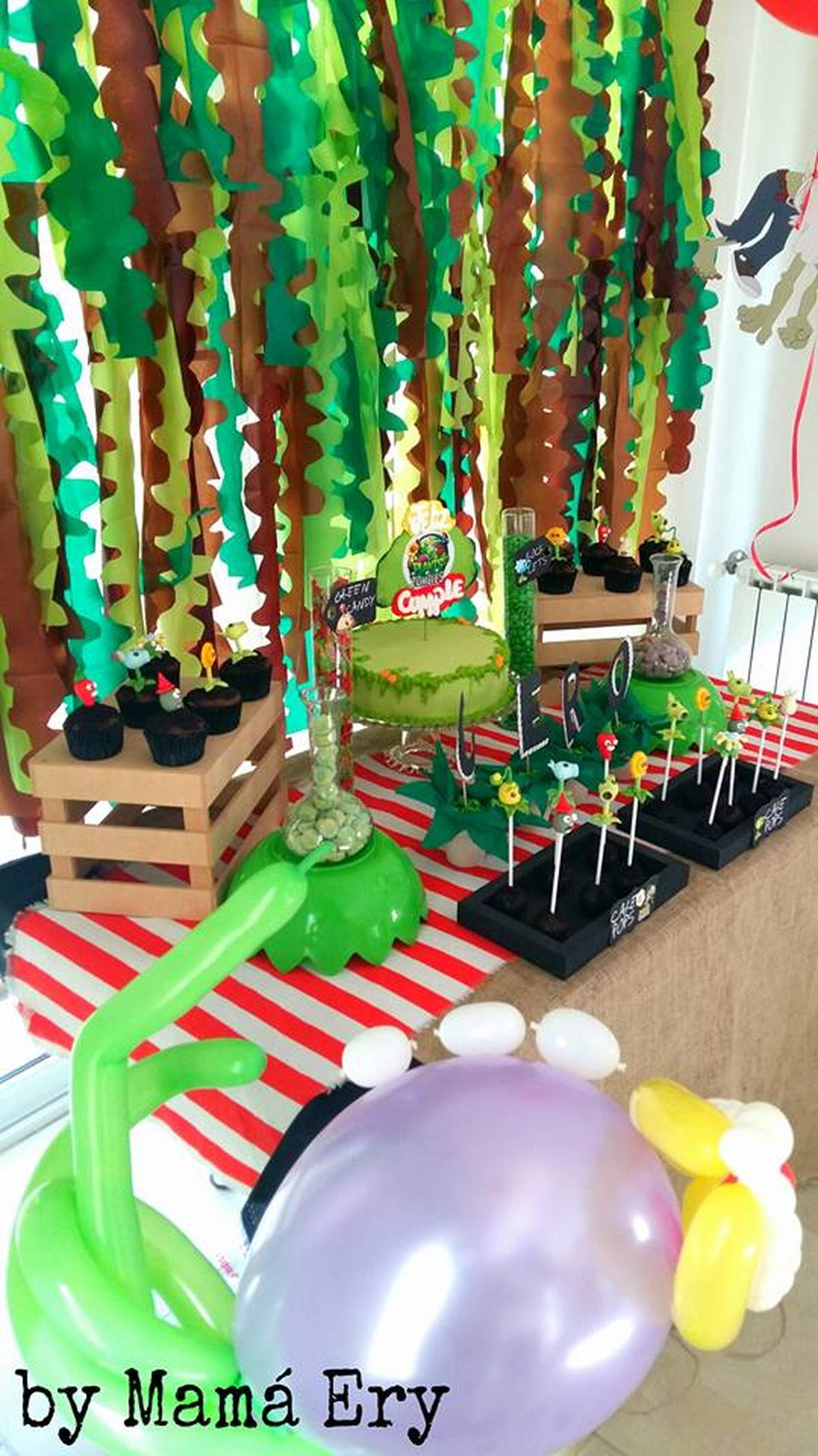 Plants vs. Zombies Birthday Party Ideas | Photo 2 of 45 | Catch My Party