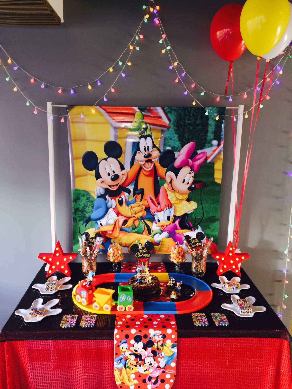 Mickey Mouse Birthday Party Ideas | Photo 1 of 10 | Catch My Party