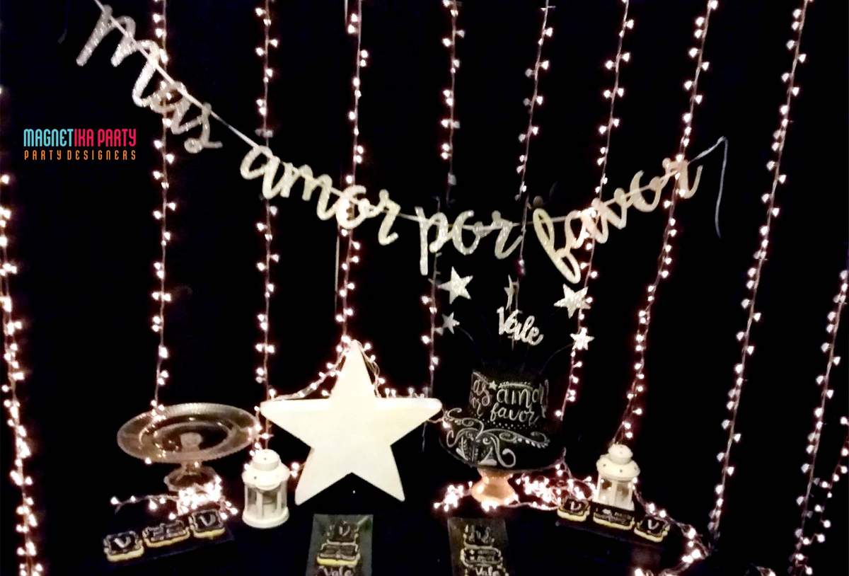 Stars - Black & White Birthday Party Ideas | Photo 2 of 8 | Catch My Party