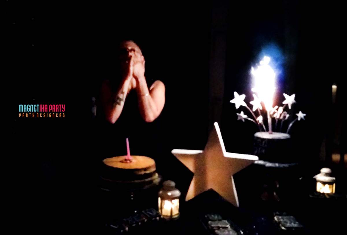 Stars - Black & White Birthday Party Ideas | Photo 2 of 8 | Catch My Party