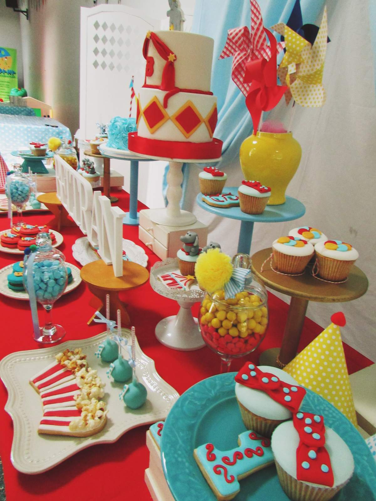 Circus / Carnival Birthday Party Ideas | Photo 3 of 15 | Catch My Party