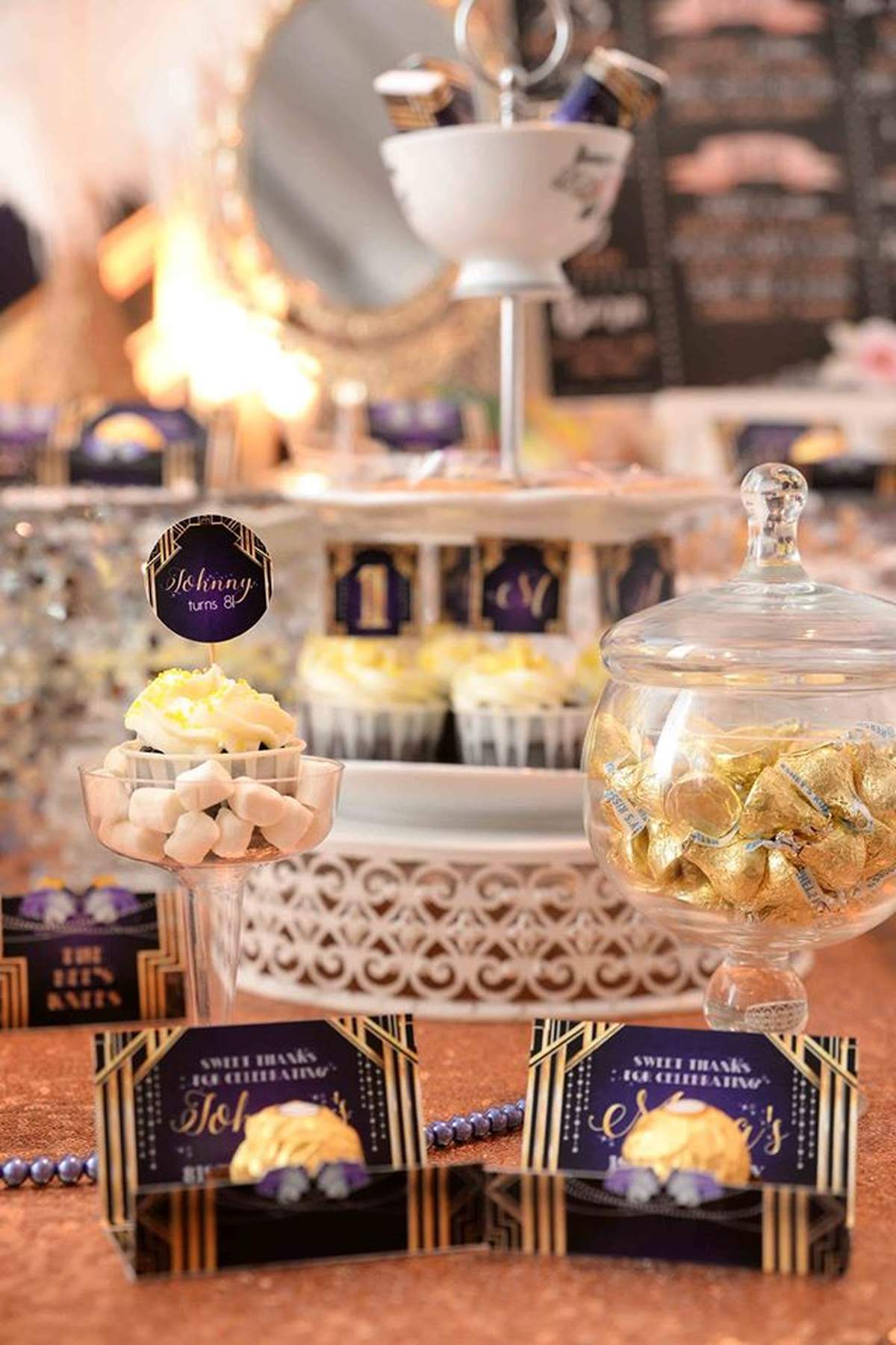 Great Gatsby Birthday Party Ideas Photo 1 Of 19 Catch My Party