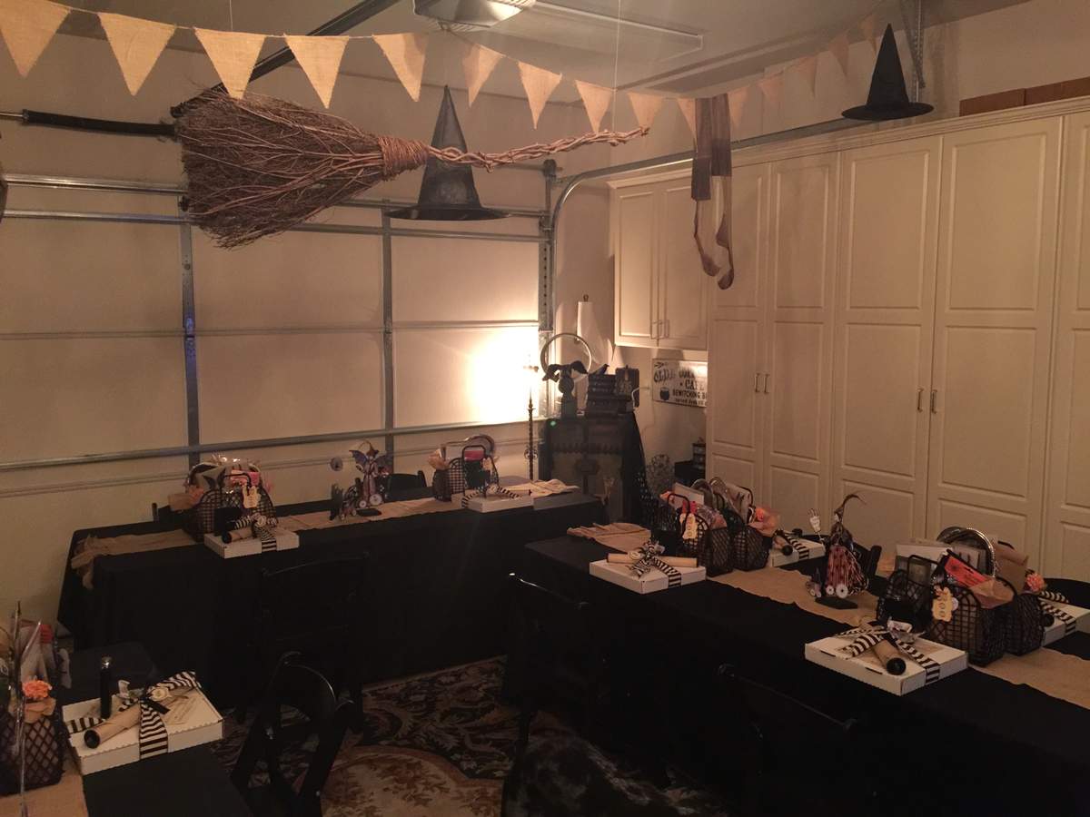 Witches Hats and Crafts Halloween Party Ideas | Photo 1 of 15 | Catch ...