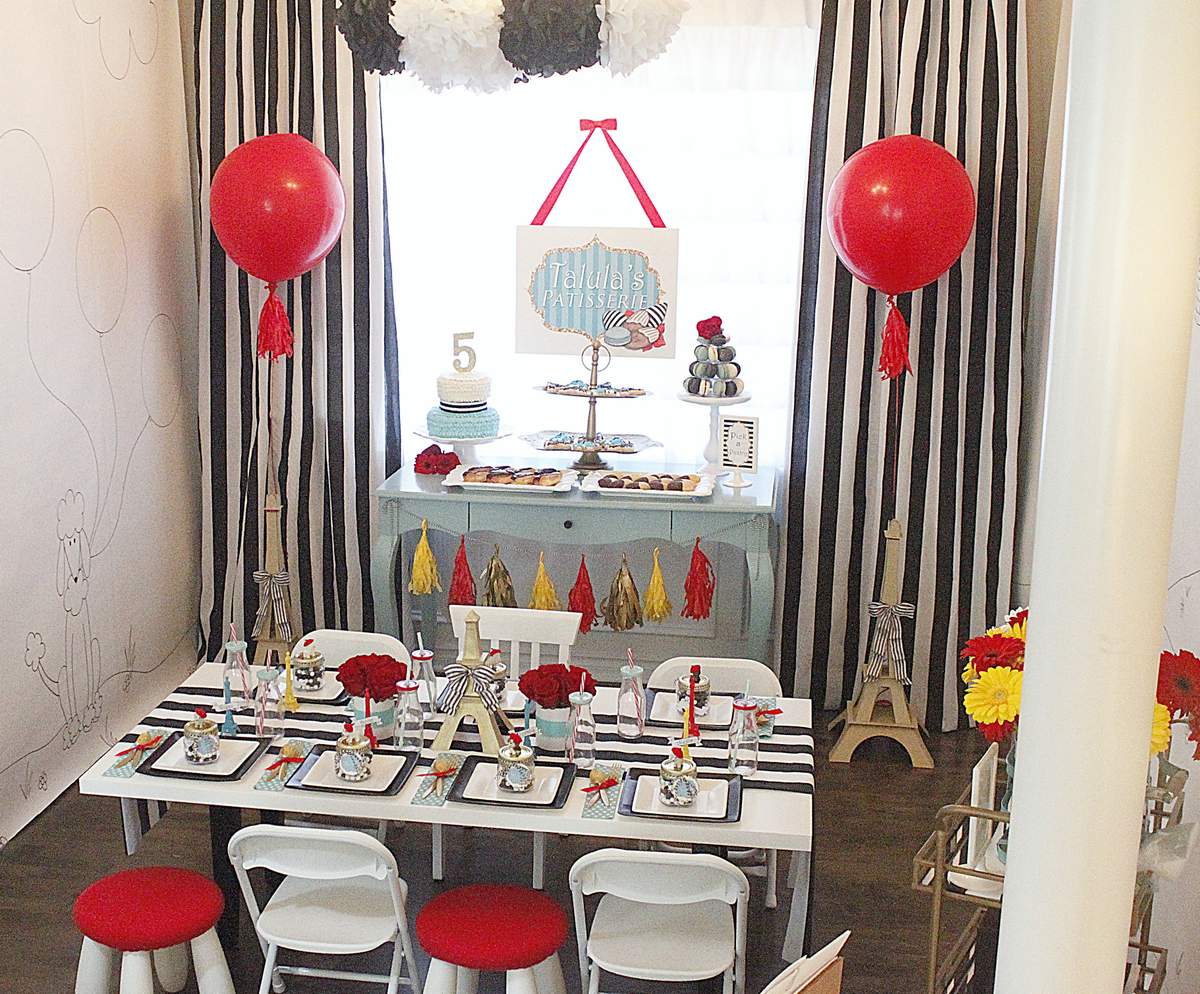 French / Parisian Birthday Party Ideas | Photo 11 of 39 | Catch My Party