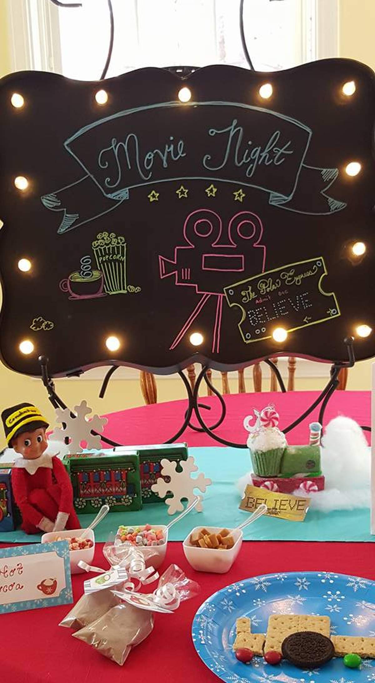Polar Express Christmas Movie Night Party Ideas | Photo 7 of 27 | Catch ...