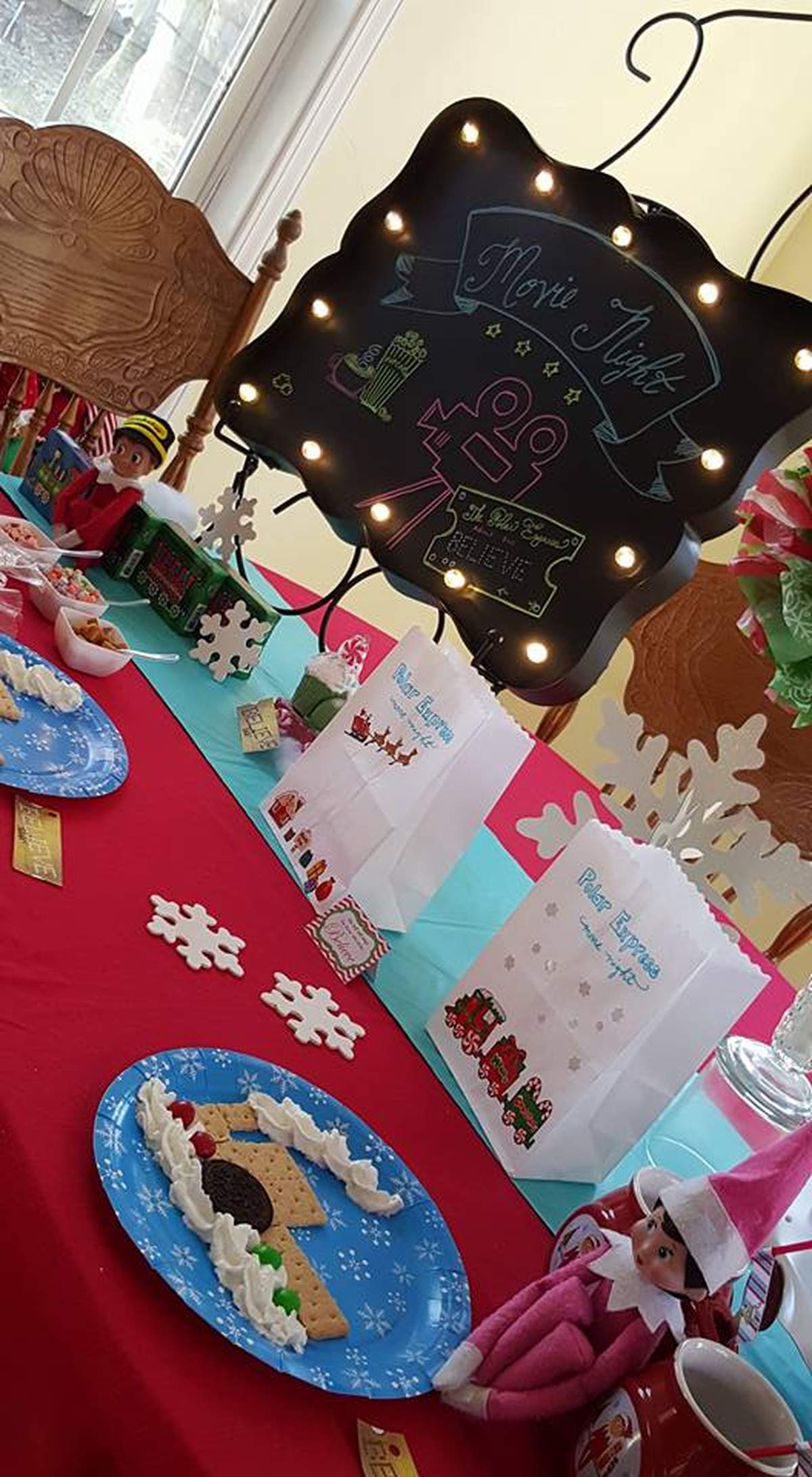 Polar Express Christmas Movie Night Party Ideas | Photo 1 of 27 | Catch ...