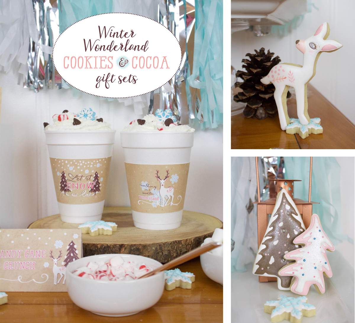 A Cozy Holiday Hot Cocoa Bar Christmas/Holiday Party Ideas | Photo 1 of ...