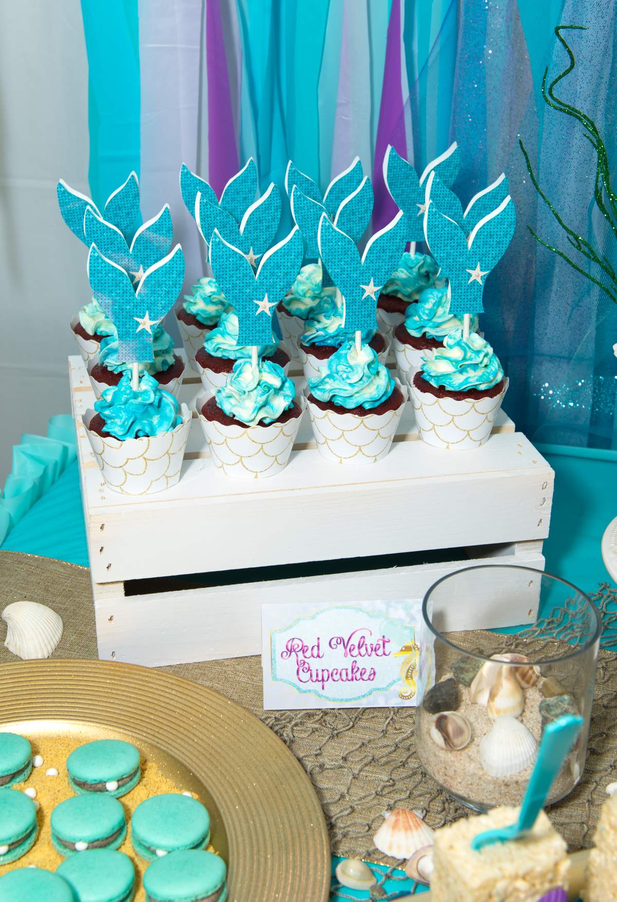 Mermaid Birthday Party Ideas | Photo 9 of 31 | Catch My Party