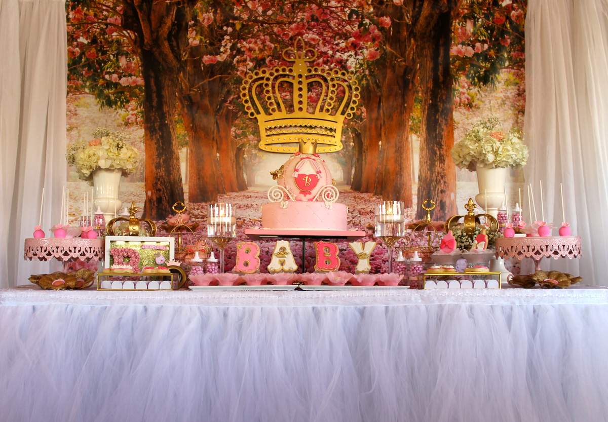 Princess Baby Shower Party Ideas | Photo 1 of 15 | Catch My Party