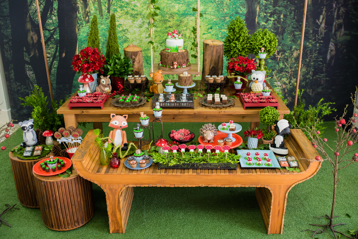 enchanted forest Birthday Party Ideas | Photo 1 of 13 | Catch My Party