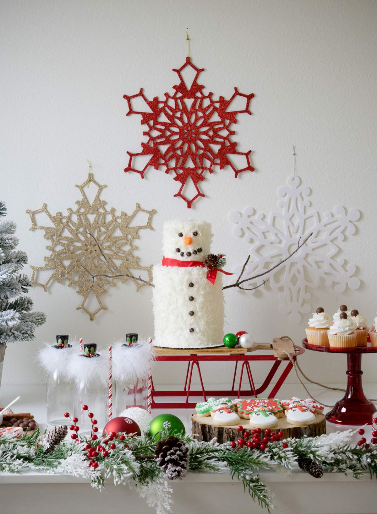 Snowman Holiday Party Party Ideas | Photo 1 of 31 | Catch My Party