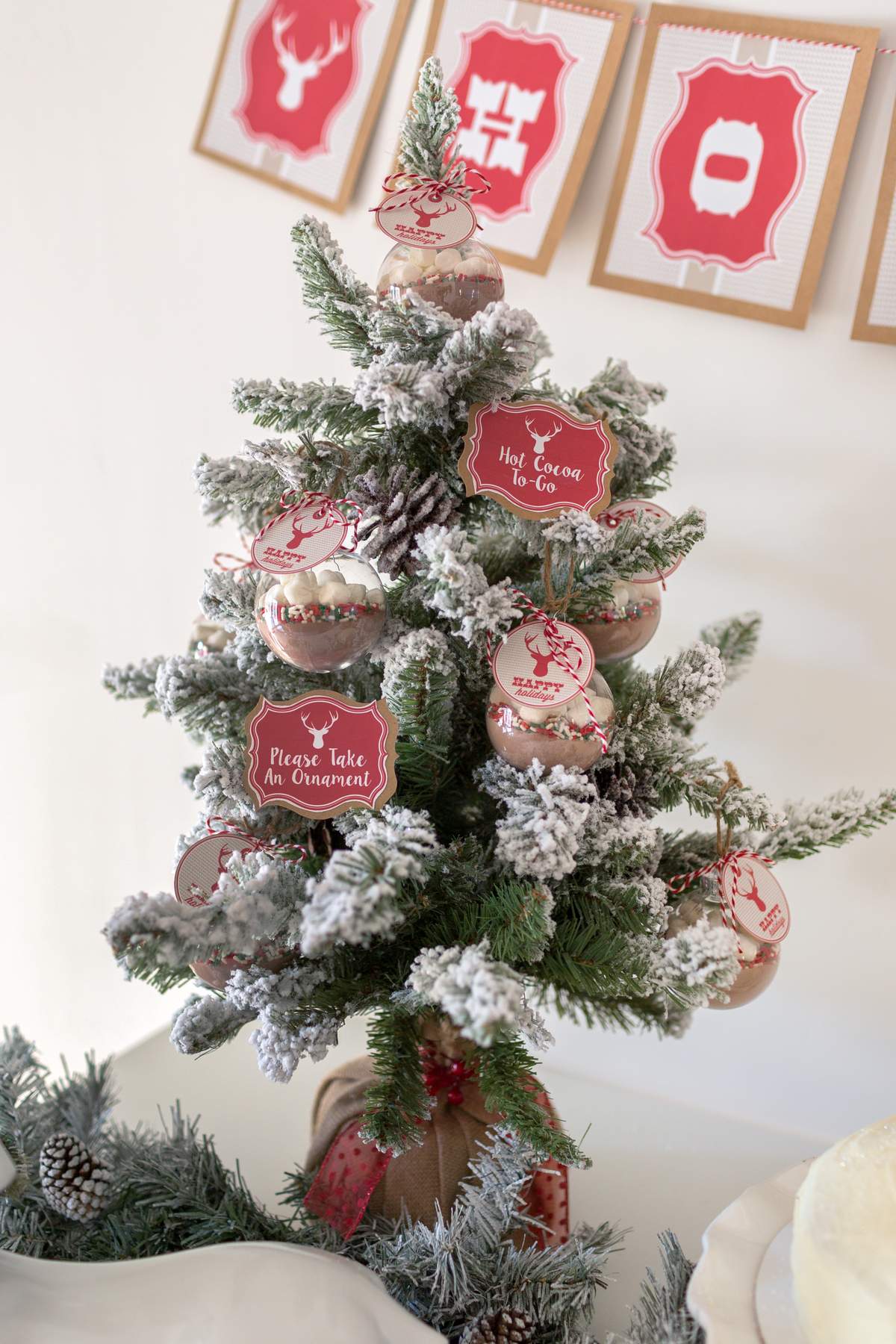 Winter Wonderland Christmas/Holiday Party Ideas | Photo 5 of 23 | Catch ...