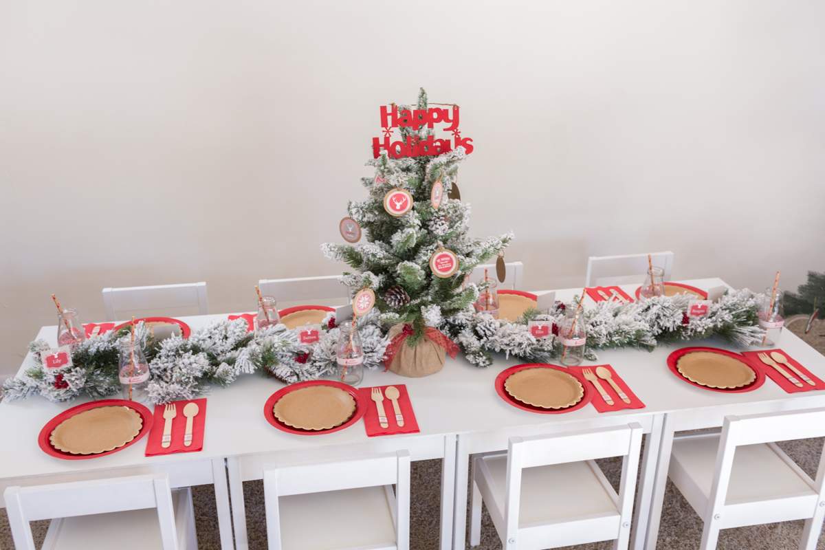 Winter Wonderland Christmas/Holiday Party Ideas | Photo 1 of 23 | Catch ...