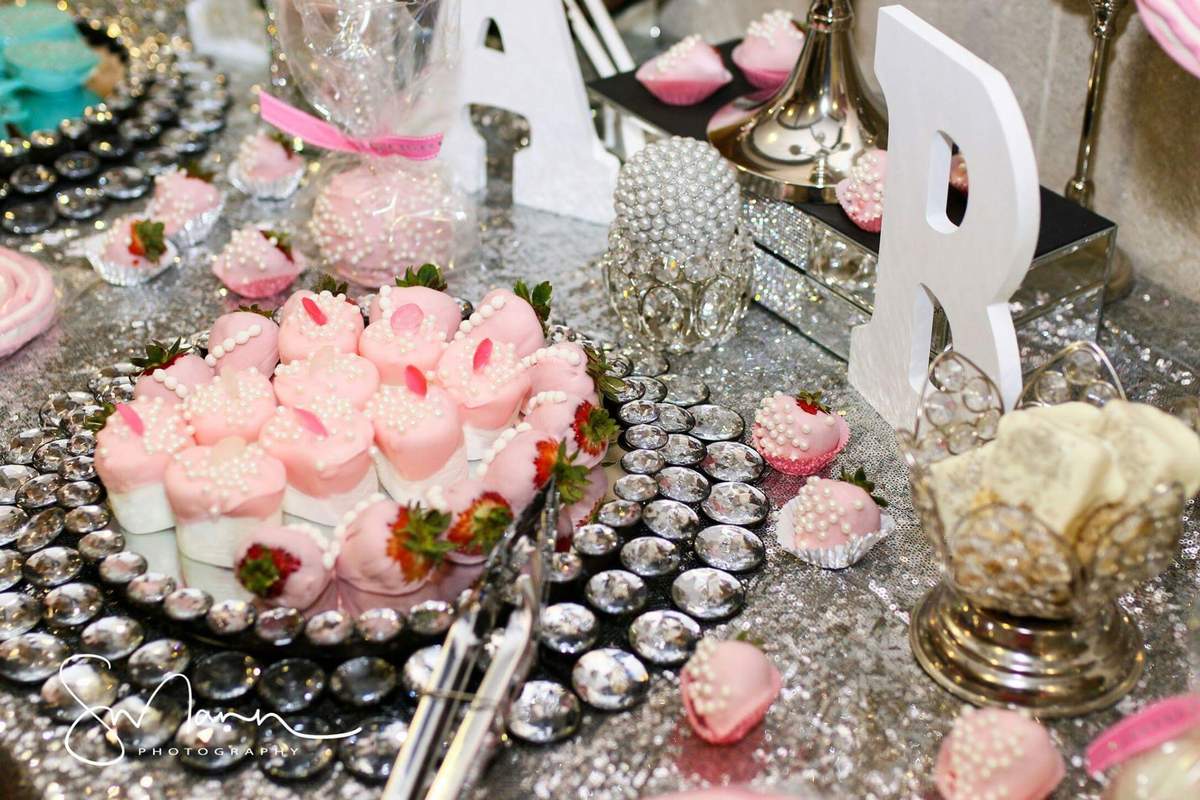 Diamonds and Pearls Baby Shower Party Ideas | Photo 4 of 8 | Catch My Party