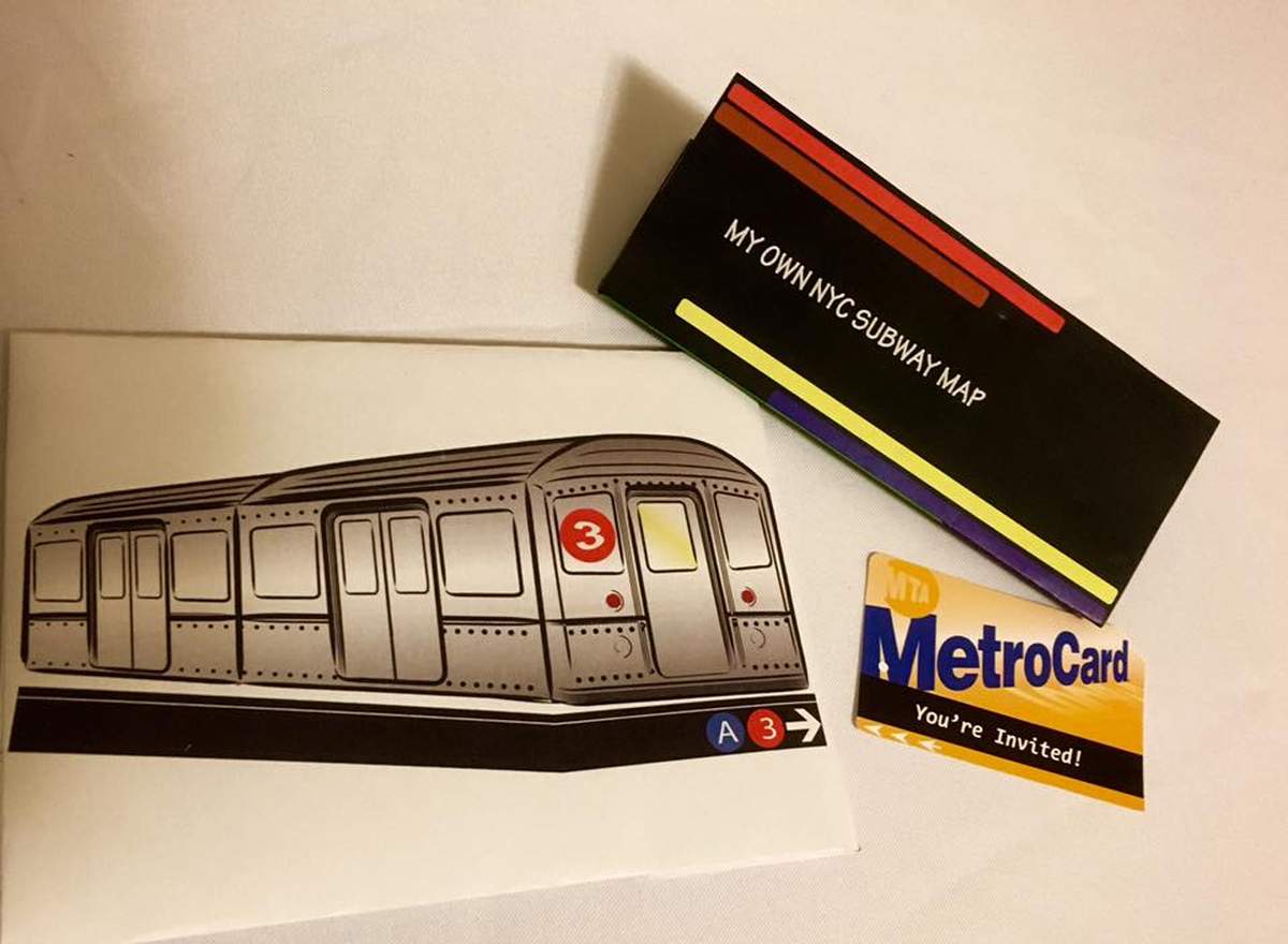 NYC Subway Birthday Party Ideas | Photo 2 of 24 | Catch My Party