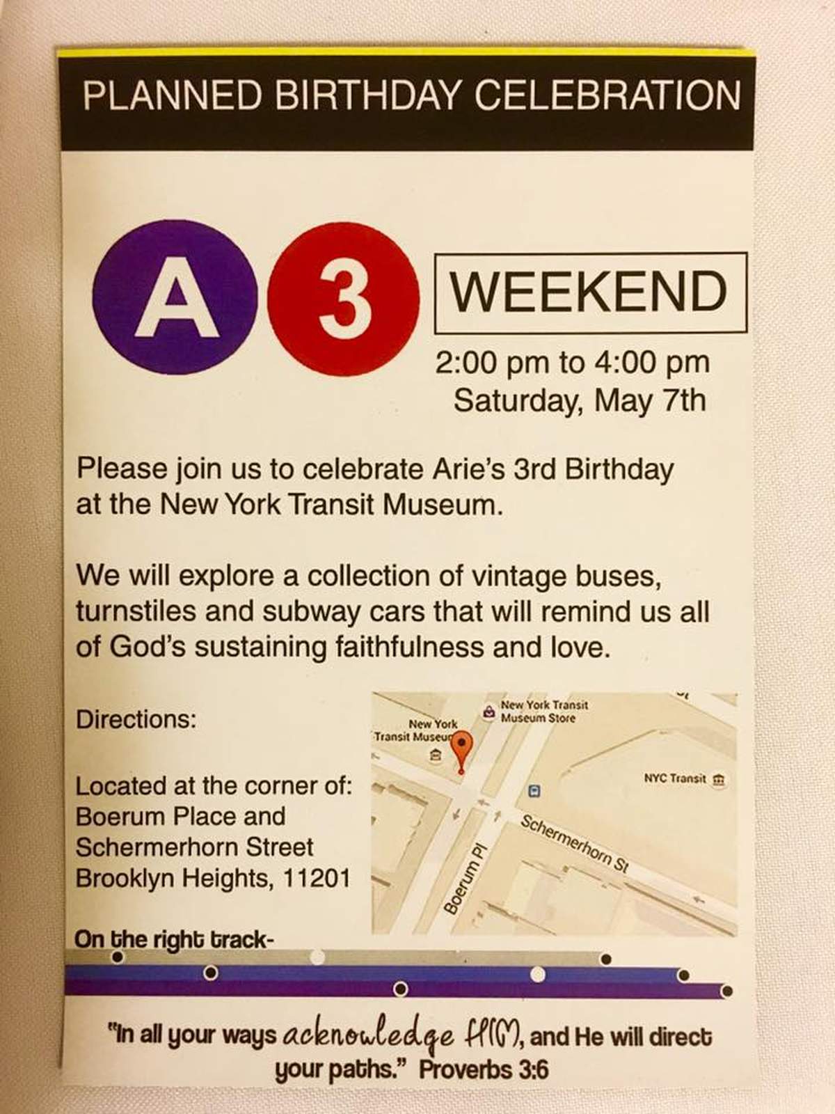 NYC Subway Birthday Party Ideas | Photo 2 of 24 | Catch My Party