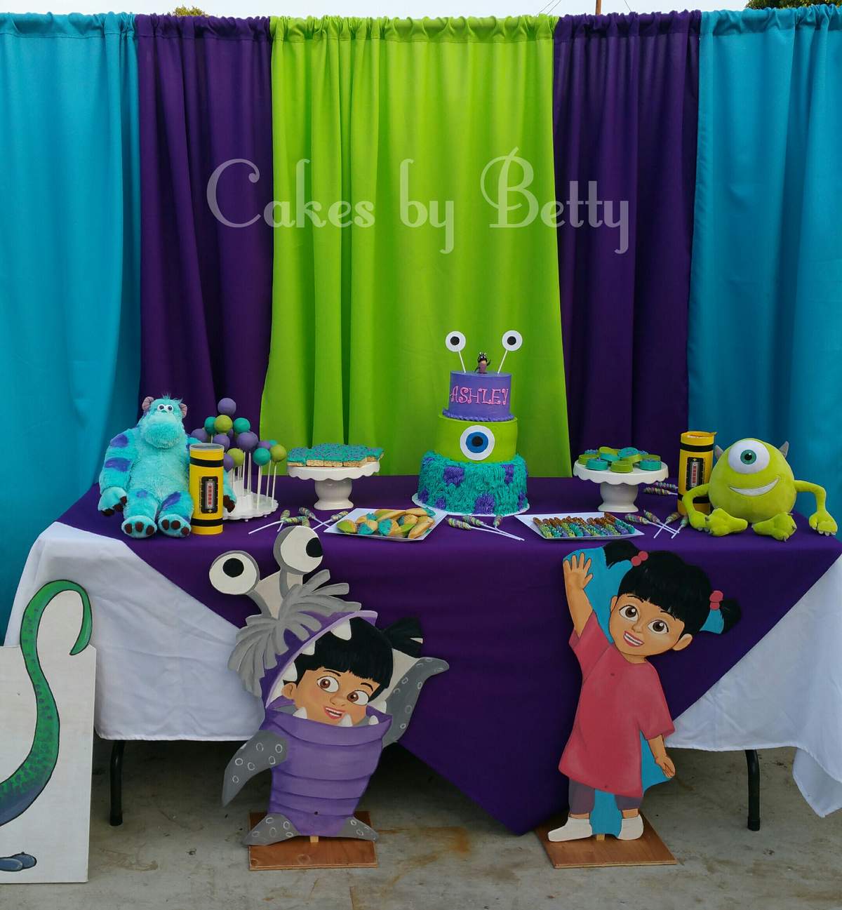 Monster's Inc Birthday Party Ideas | Photo 1 of 32 | Catch My Party