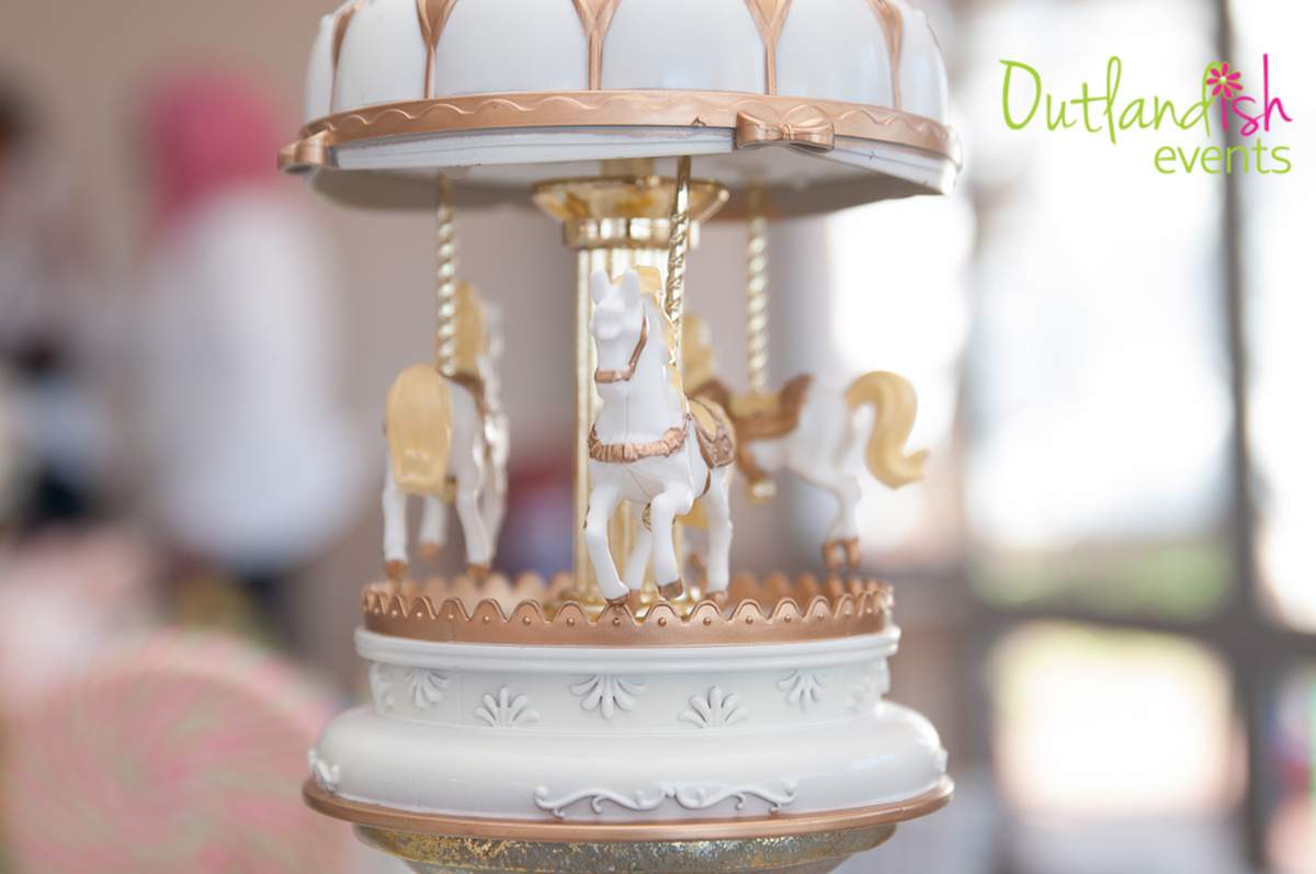Vintage Carousel Birthday Party Ideas | Photo 9 of 23 | Catch My Party