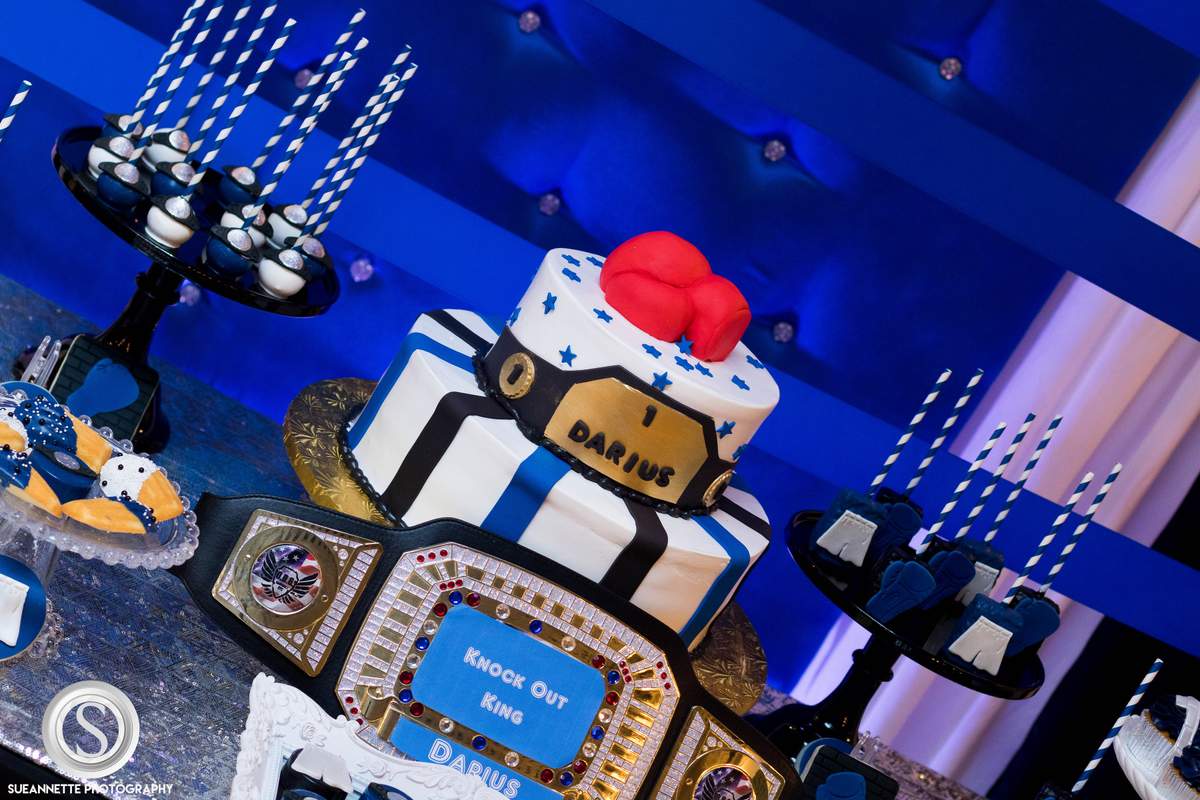 Boxing Theme Birthday Party Ideas | Photo 1 of 55 | Catch My Party