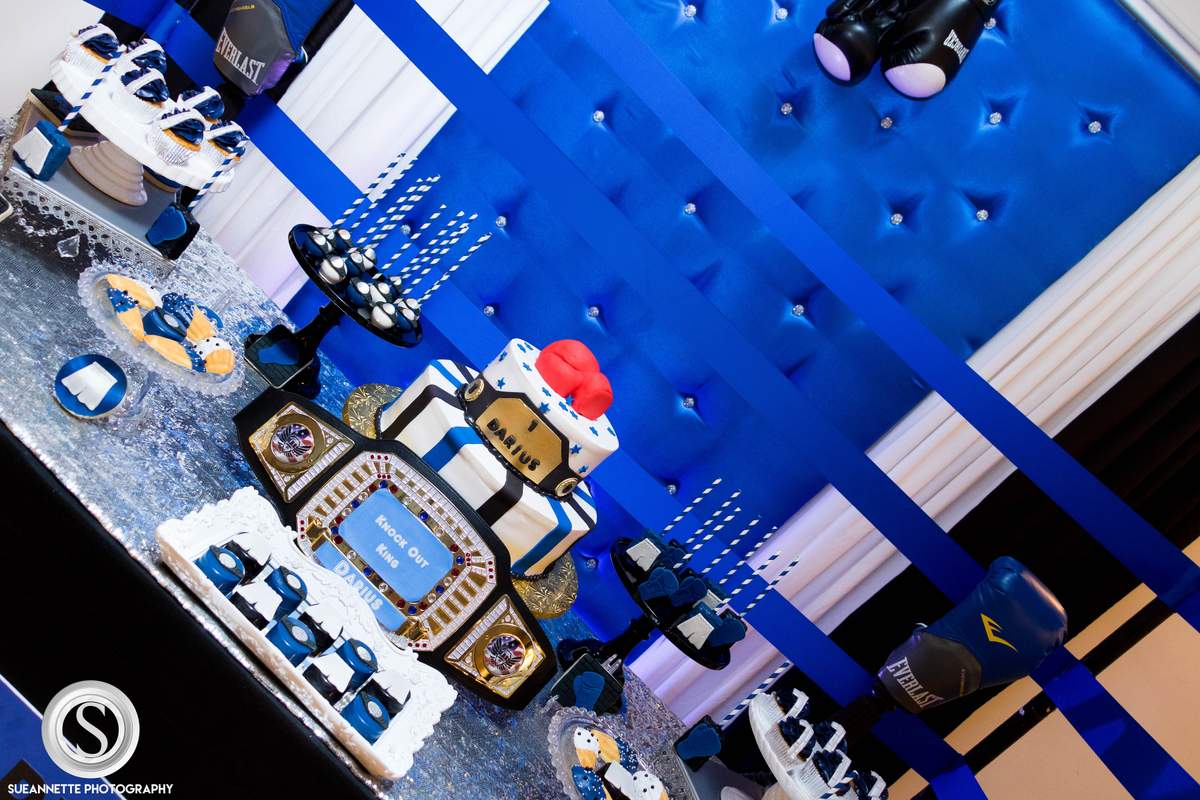 Boxing Theme Birthday Party Ideas | Photo 1 of 55 | Catch My Party