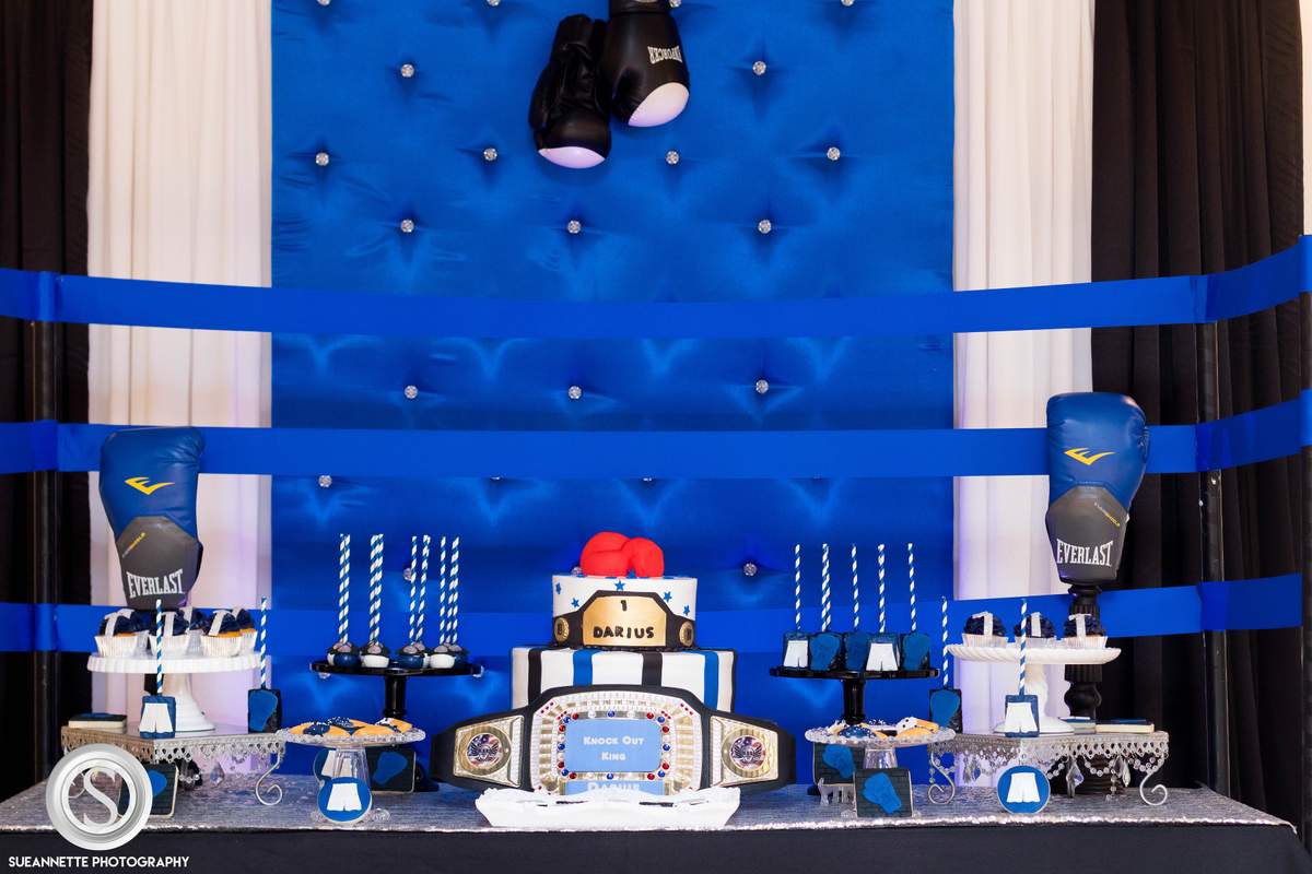 Boxing Theme Birthday Party Ideas | Photo 1 of 55 | Catch My Party