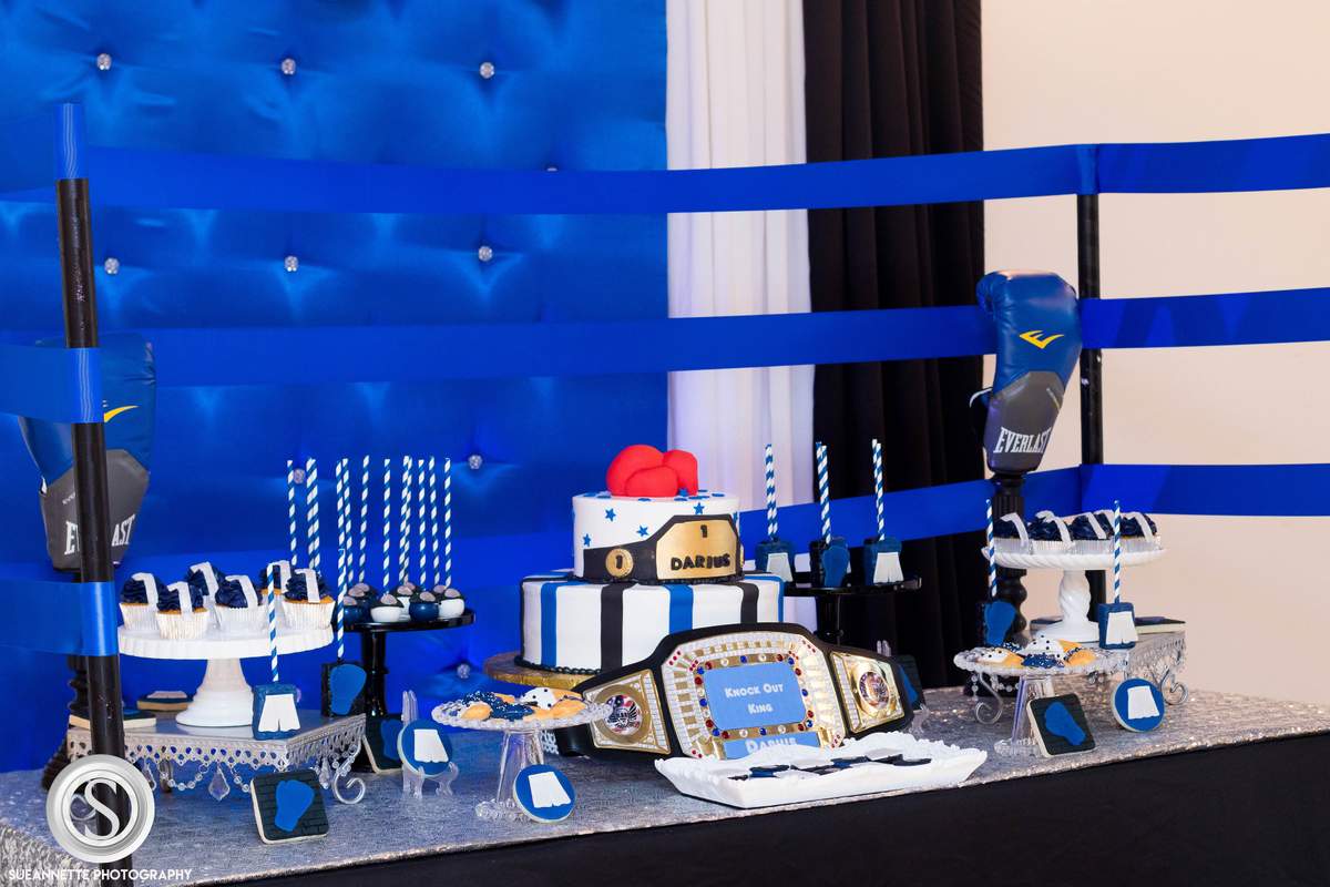 Boxing Theme Birthday Party Ideas | Photo 1 of 55 | Catch My Party