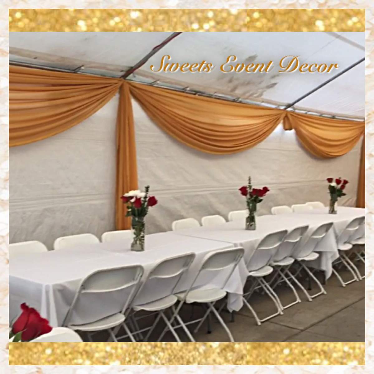 Gold Theme Wedding Wedding Party Ideas | Photo 12 of 14 | Catch My Party