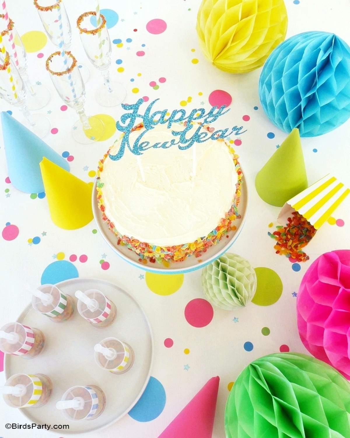 Candy & Confetti New Year's Party Ideas | Photo 1 of 11 | Catch My Party