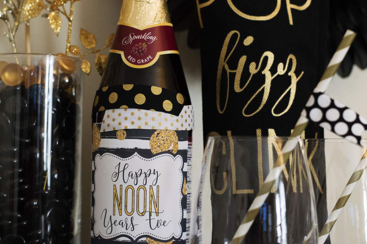 Noon Years Eve Kids Countdown New Year's Party Ideas | Photo 1 of 17 ...